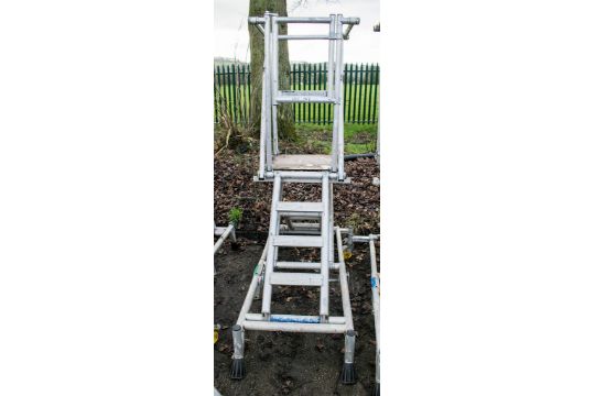 Youngman Adjusta Minit mobile aluminium scaffolding tower P144H