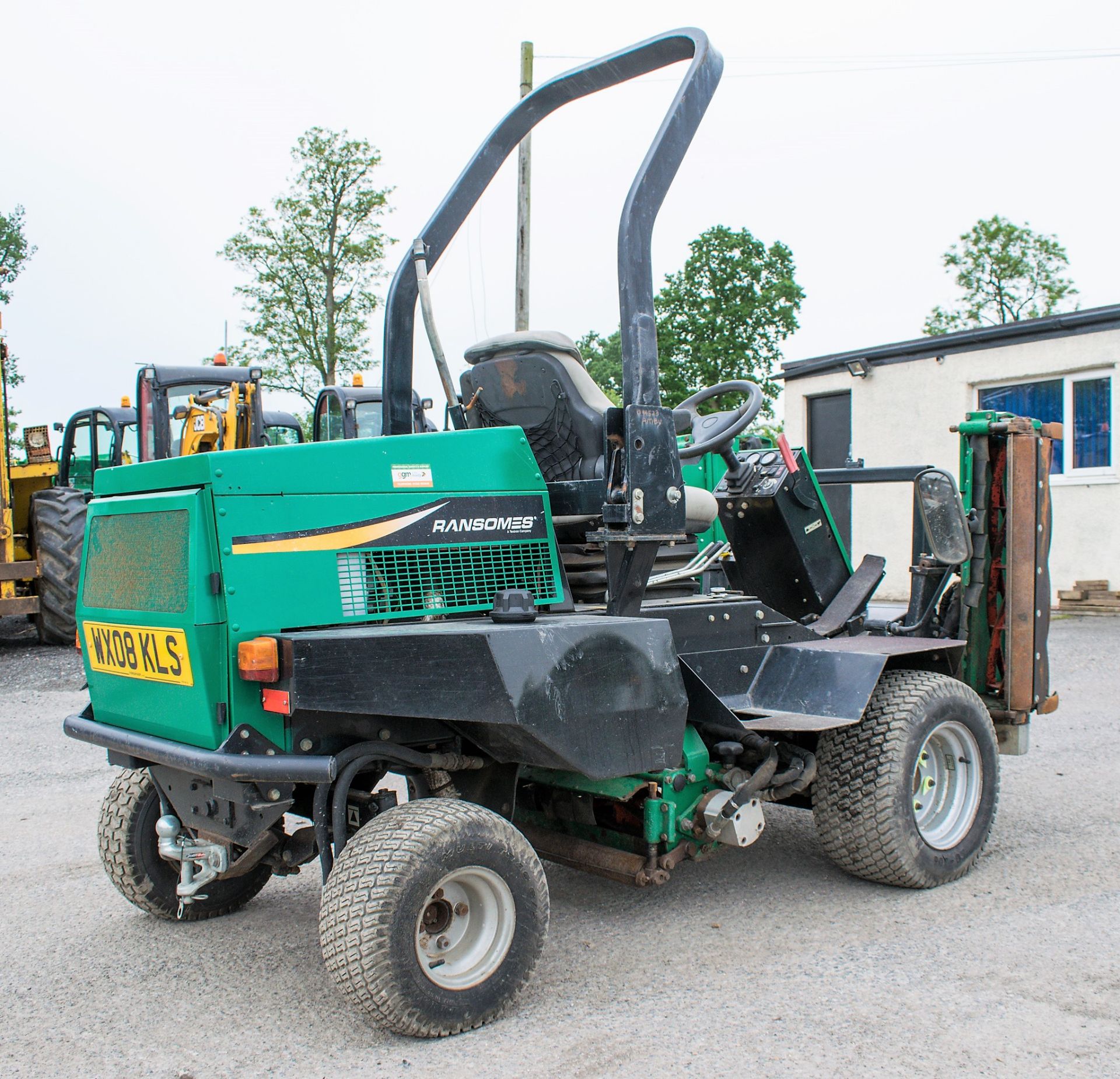 Ransomes Highway 4WD 3 gang diesel driven mower S/N: CU000887 Recorded ...
