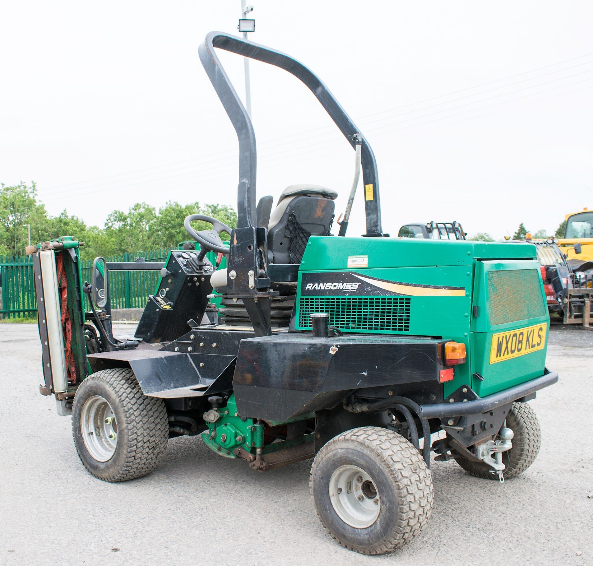 Ransomes Highway 4WD 3 gang diesel driven mower S/N: CU000887 Recorded ...