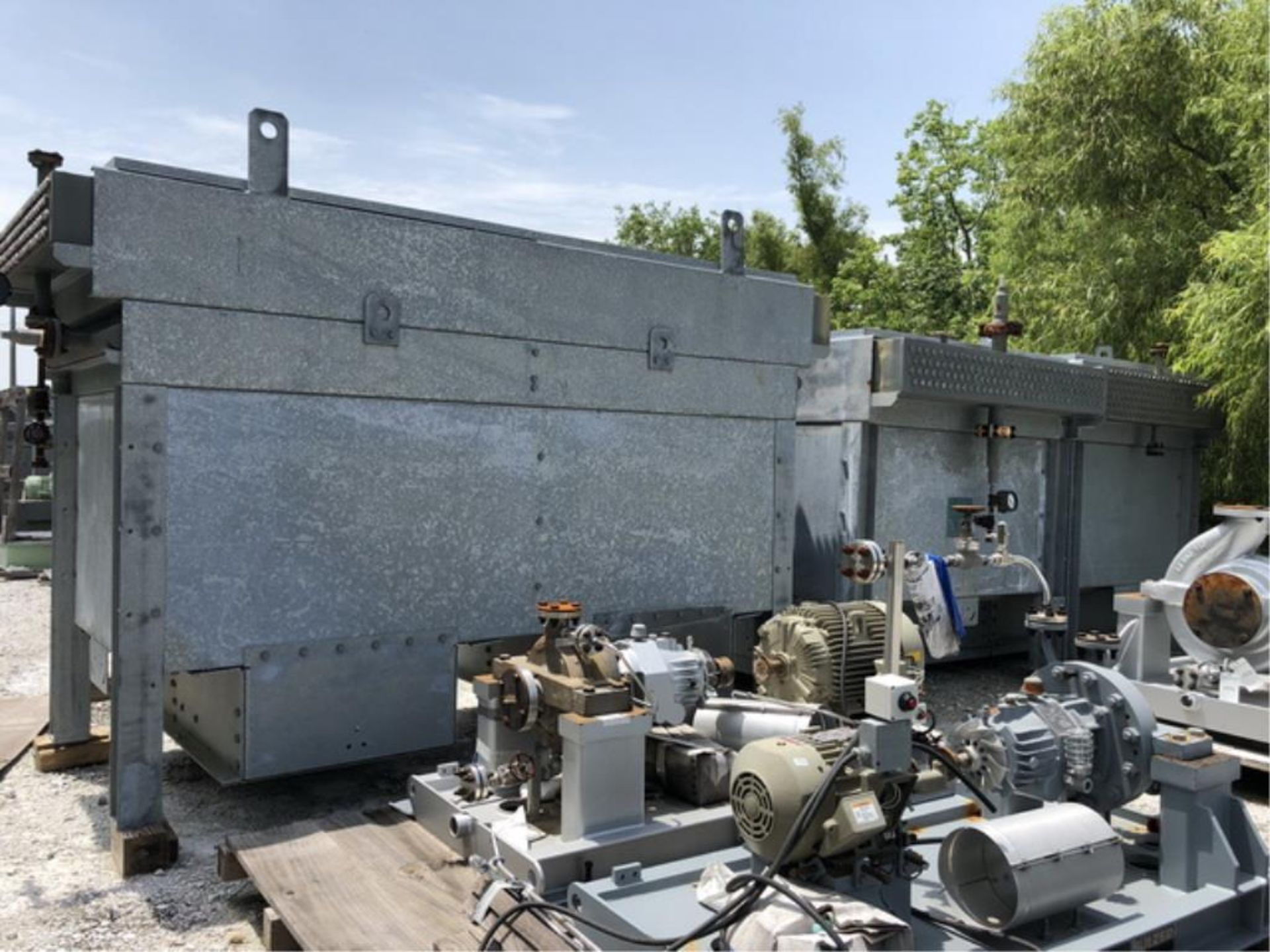 Fabsco Fin Air, LLC Reactor Effluent Cooler, Fin Fan, 2855PSIG, 600F ...