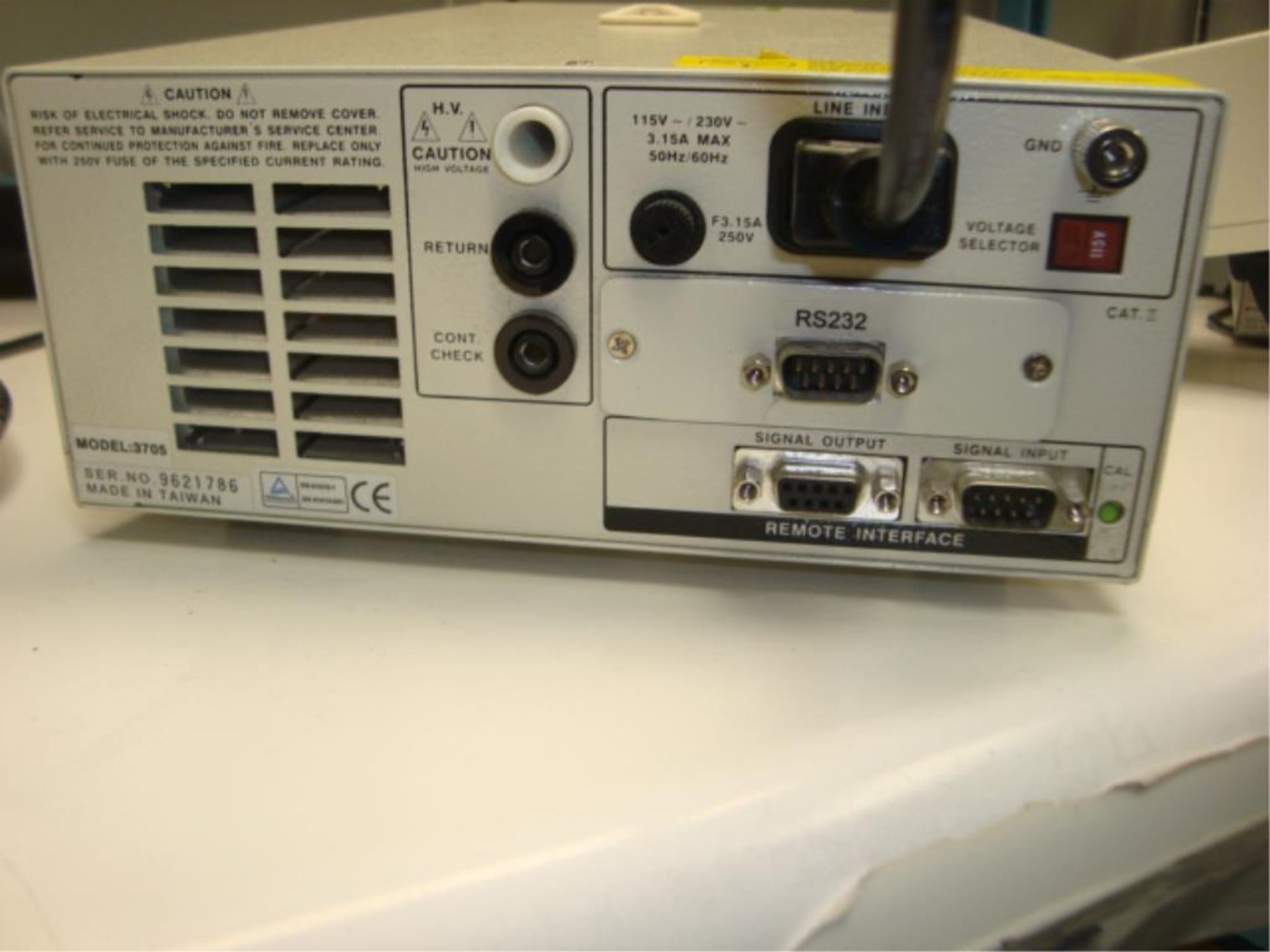 Associated Research Inc. 3705 (HyPot-3) Dielectric Withstand Tester ...