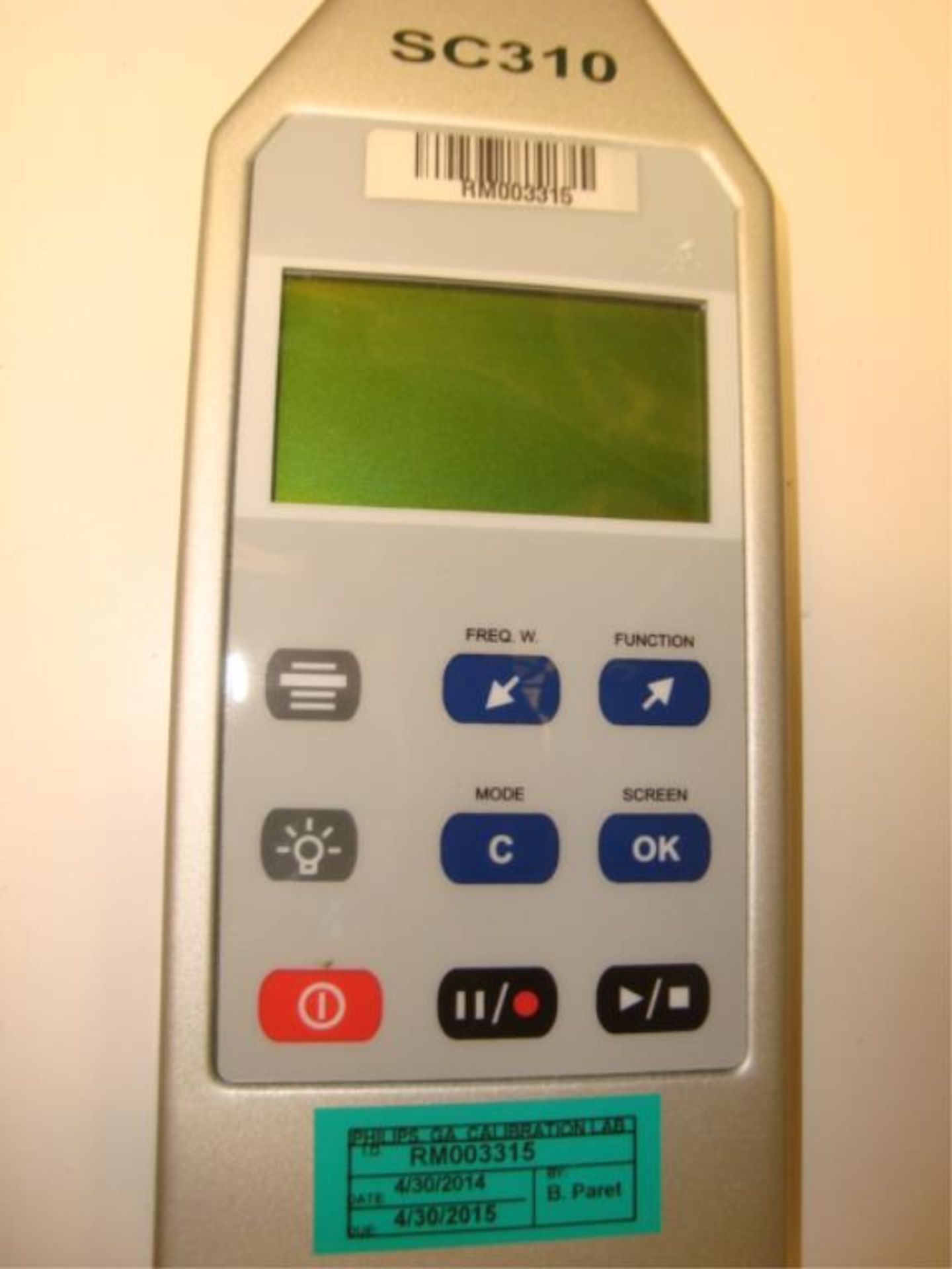 CESVA SC310 Type 1 Precision Sound Level Meter SN# T230957. HIT ...