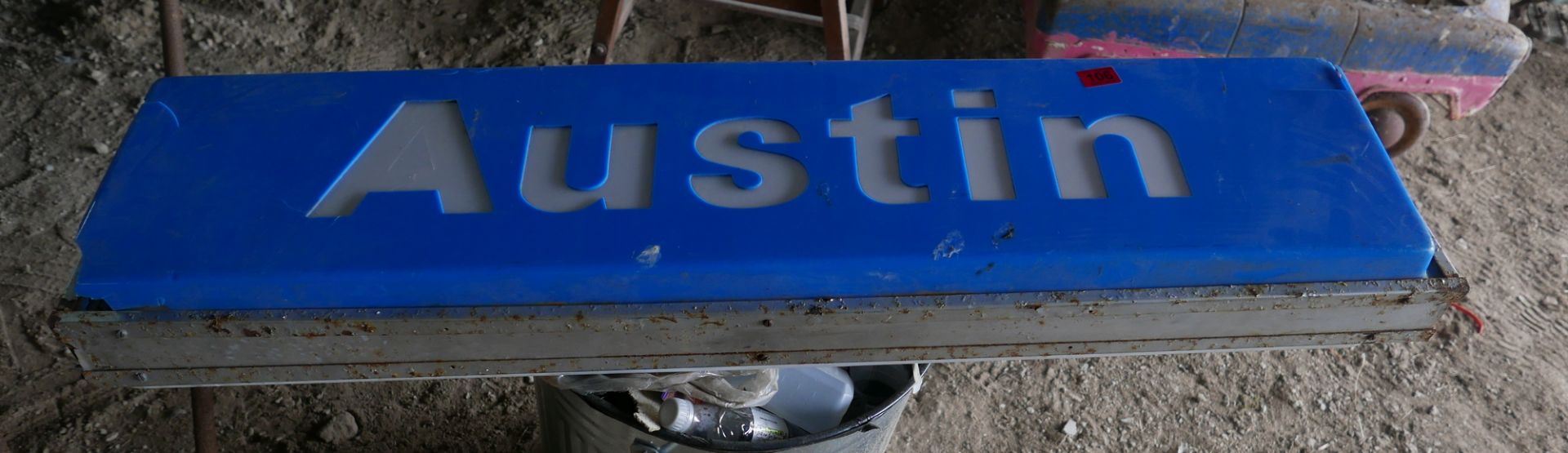 Austin Car Sign.