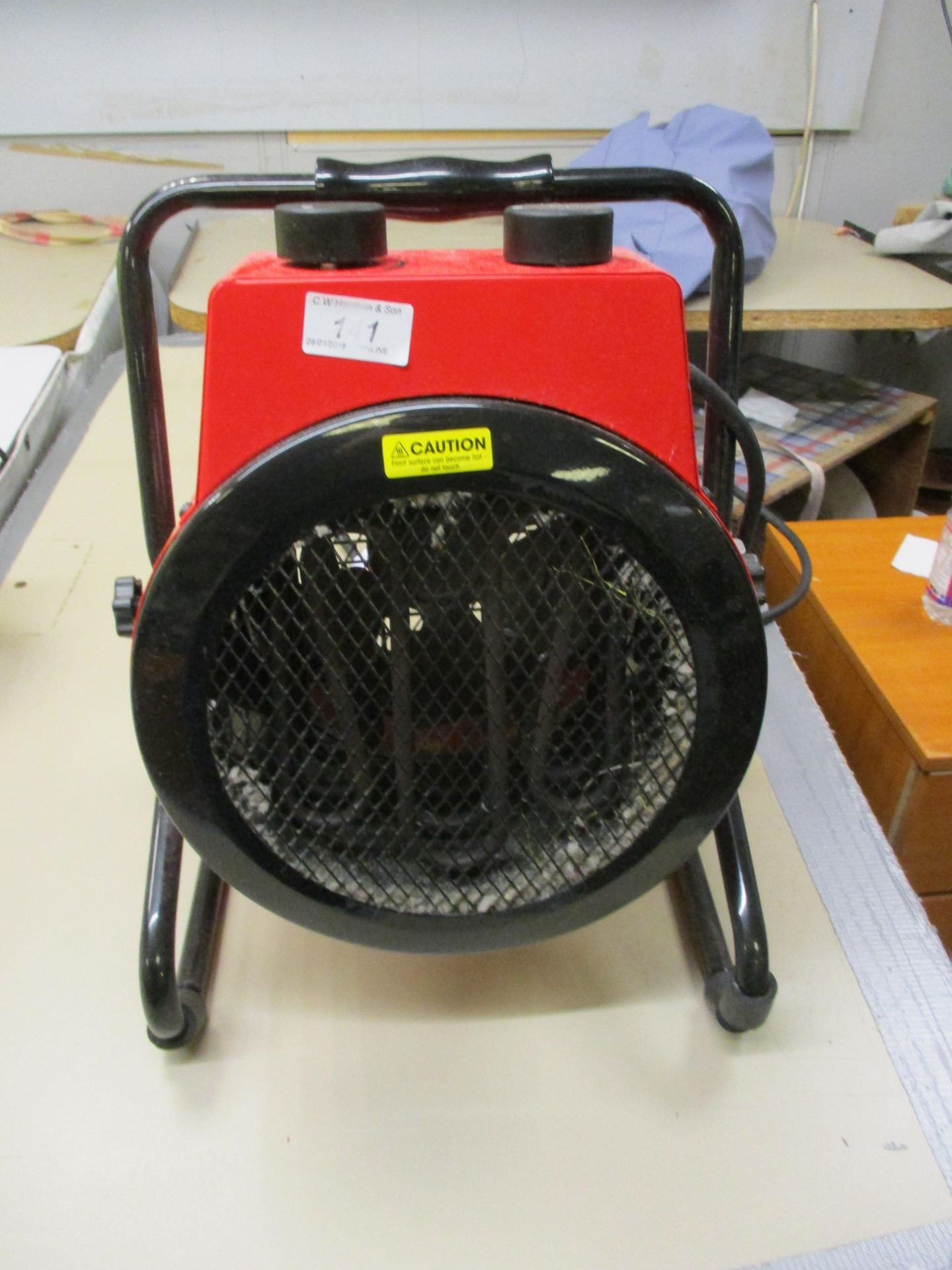 Clark Devil 7003 240v electric fan heater