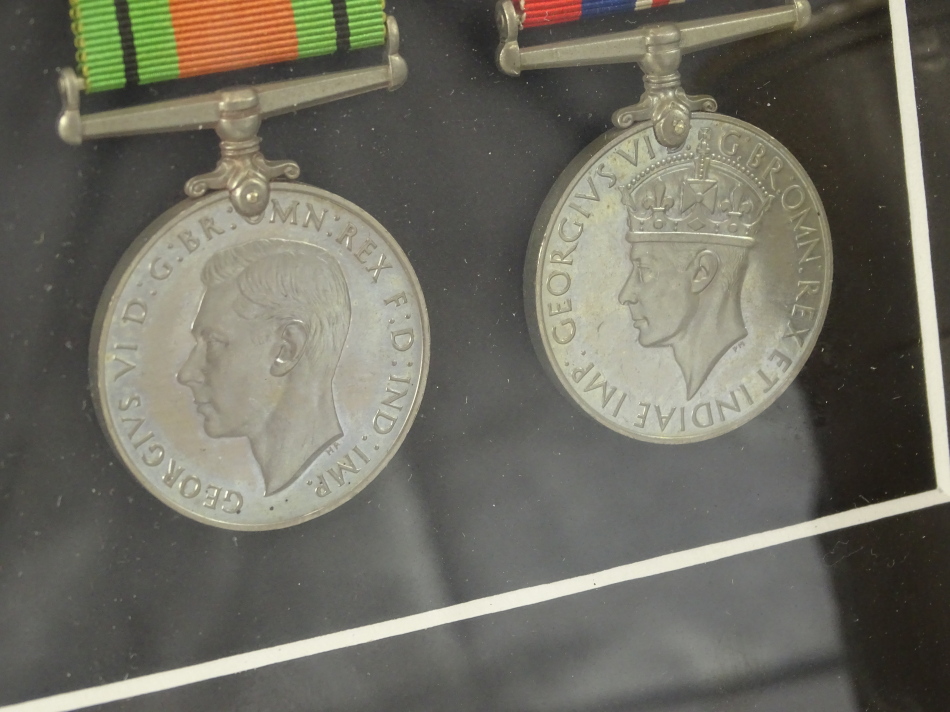A collection of First World War medals, awarded to second Lieutenant HQ ...
