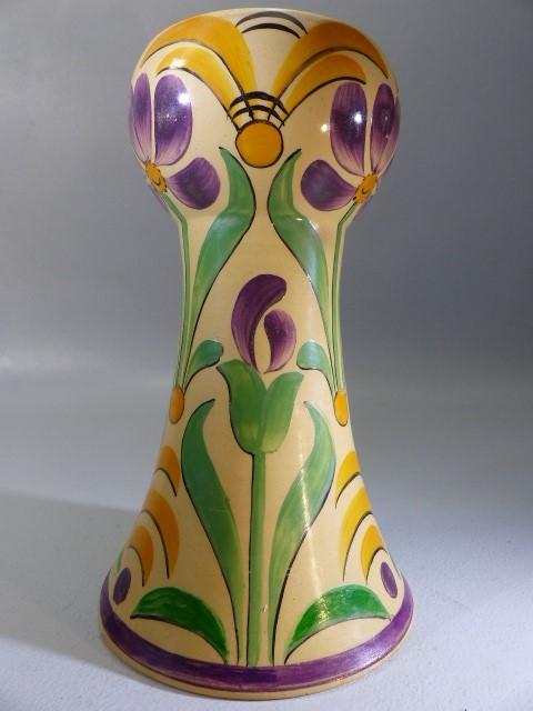 Millicent Taplin for Wedgwood large studio ware bulbous vase with Art ...