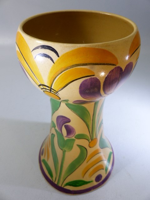 Millicent Taplin for Wedgwood large studio ware bulbous vase with Art ...