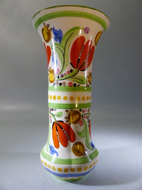Millicent Taplin for Wedgwood - tall fluted vase
