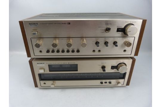 Vintage Hi-FI: SONY TA-5650 Amplifier & a SONY ST-5950 SD Tuner | Barnebys