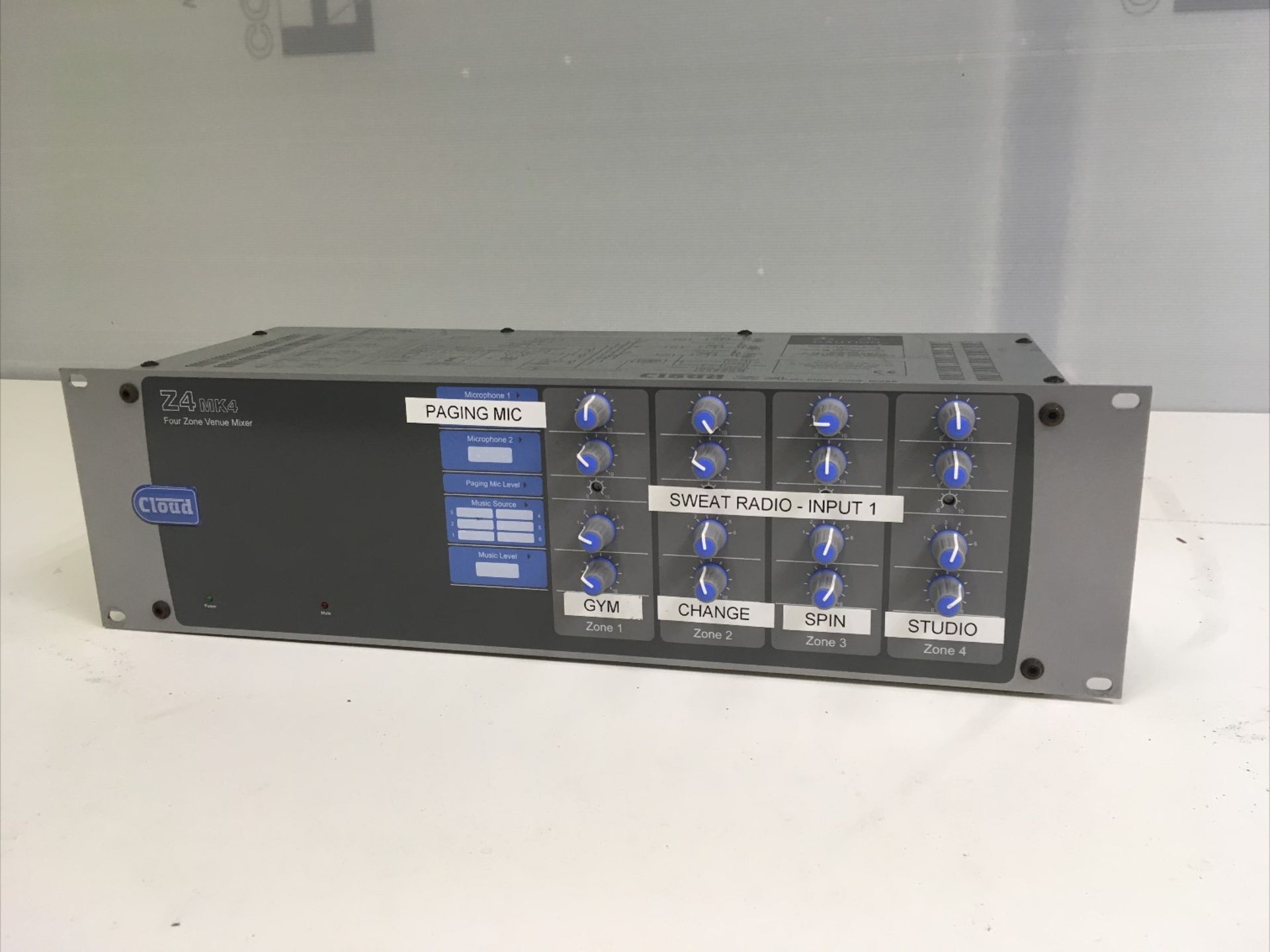 Cloud Z4 MK4 Four Zone Venue Mixer