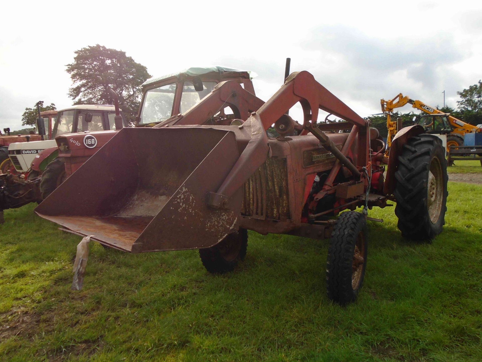 McCormick tractor c/w front end loader