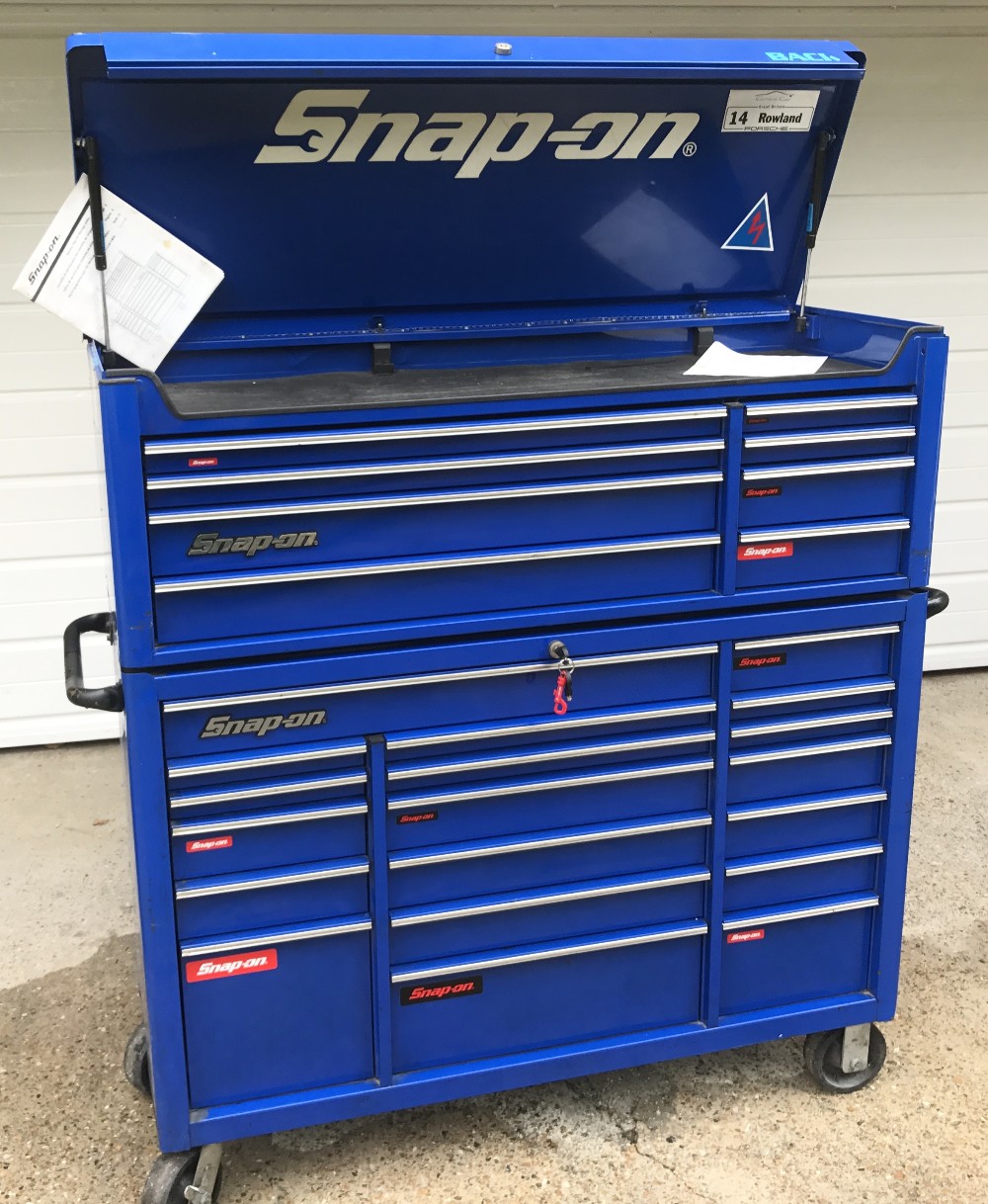 Snap On Tool Box Including Keys & Original Manual-Delivery Possible ...