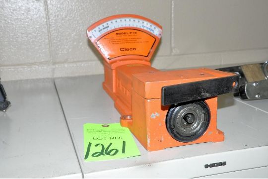 Cleco Model P-15, Power Tool Torque Analyzer, (Bldg. 1 Inspection)