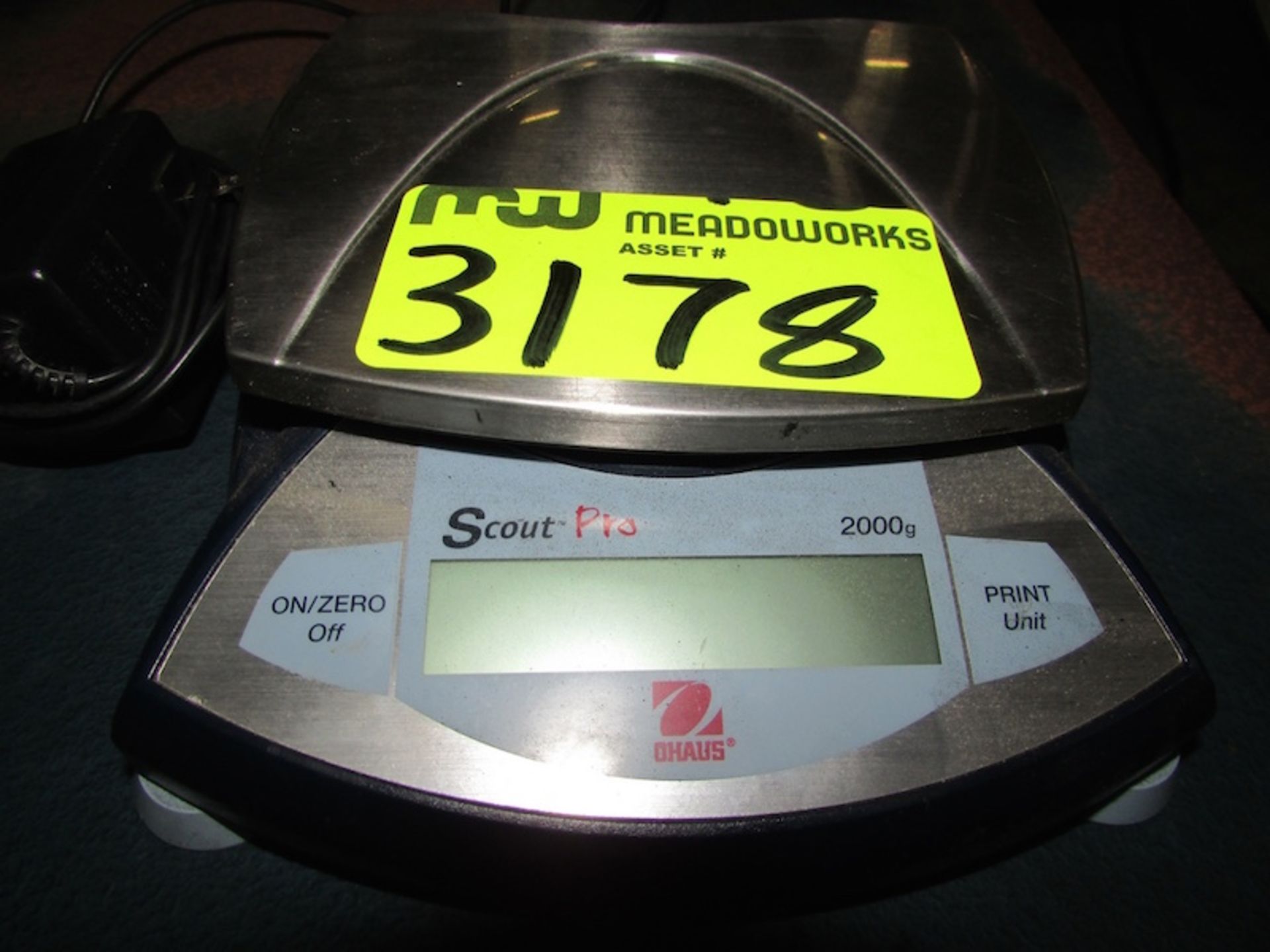 Ohaus Scout-Pro SP2001 Digital Balance. 2000 g x 0.1 g Capacity, Serial ...