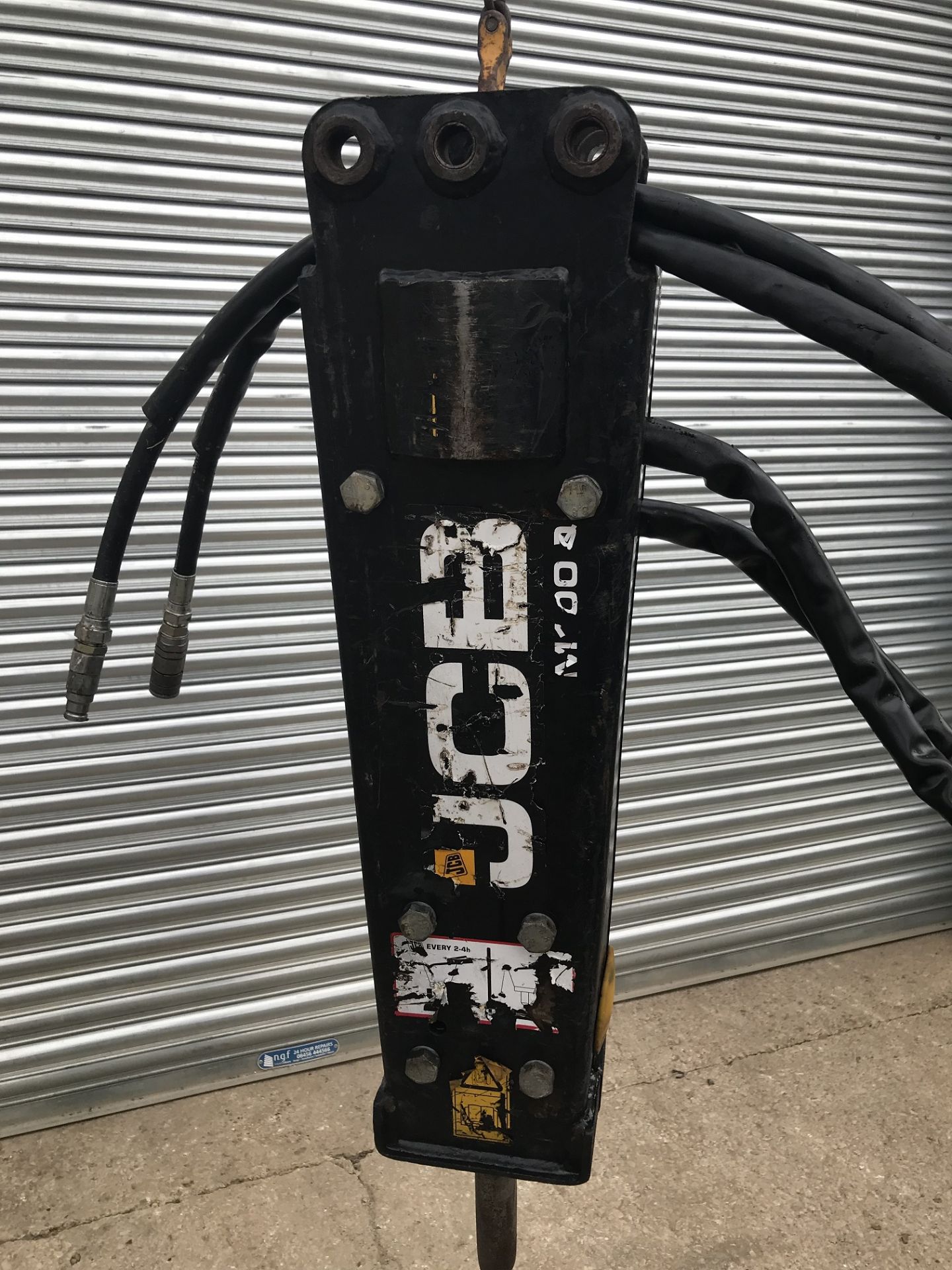 DM - JCB HYDRAULIC HAMMER / BREAKER, MODEL HM100Q 801, YEAR 2016, FULLY ...