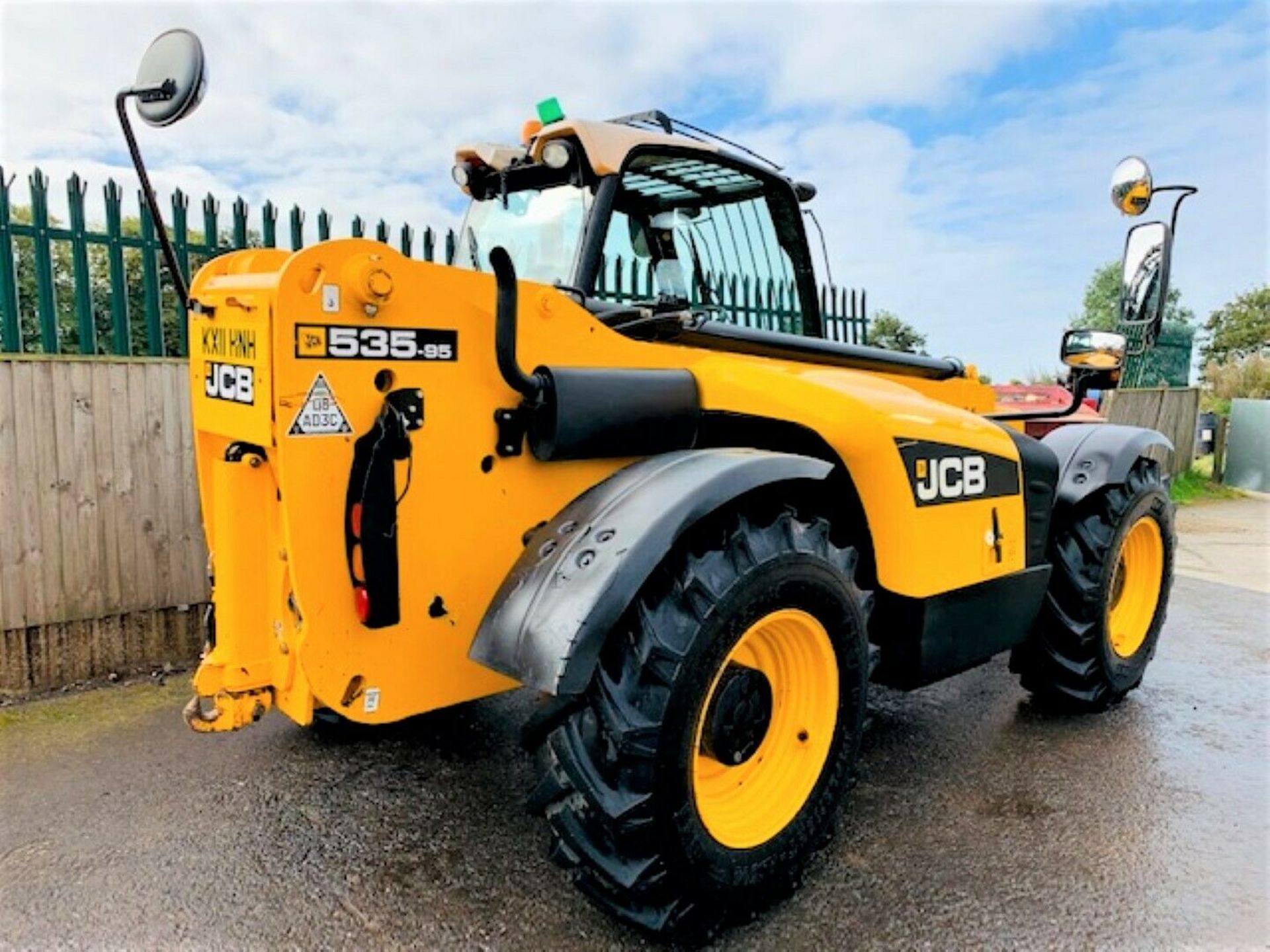JCB 535-95 Telehandler 2011 4909 Hours Joystick Power-shift Air Con ...