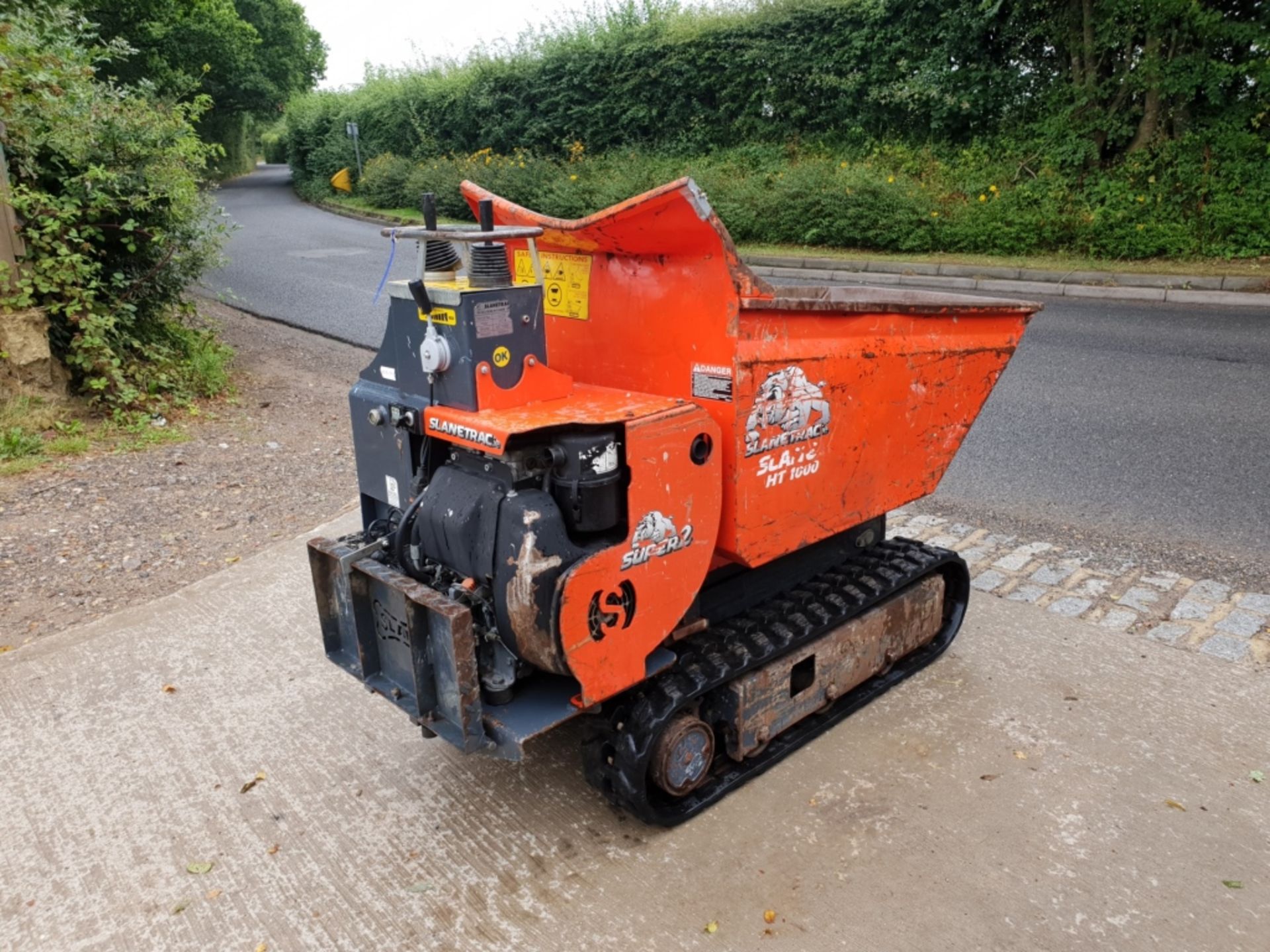2014 Slanetrac HT1000 diesel hi-tip Dumper, GWO