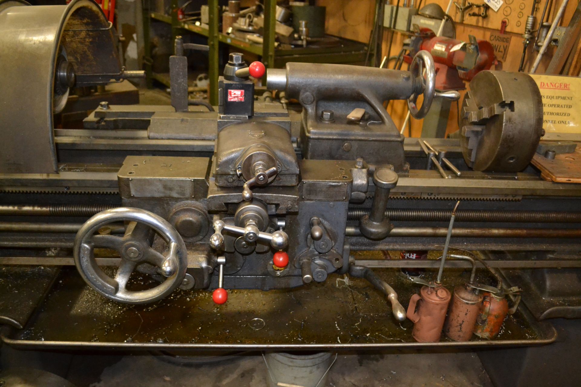 Reed Prentice 20" Swing X 50" Centers Engine Lathe, 476 top speed c/w ...