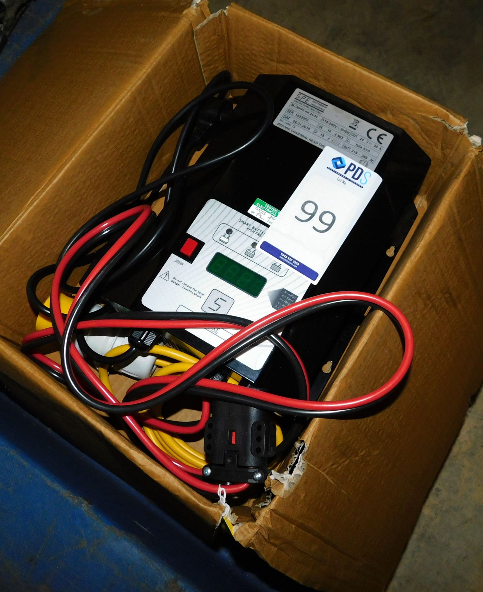 SPD CBHF2 HK 24-30 High Frequency Smart Battery Charger