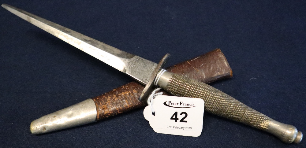 Wilkinson Sword Fairbairn Sykes fighting knife marked 'the F-S fighting ...