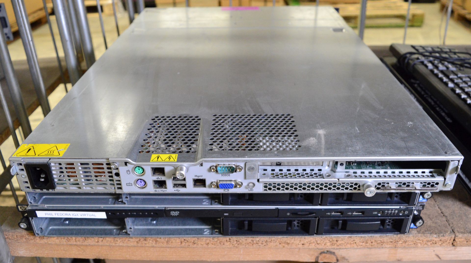 3x HP Server Blades - 2x HP ProLiant DL120 G6