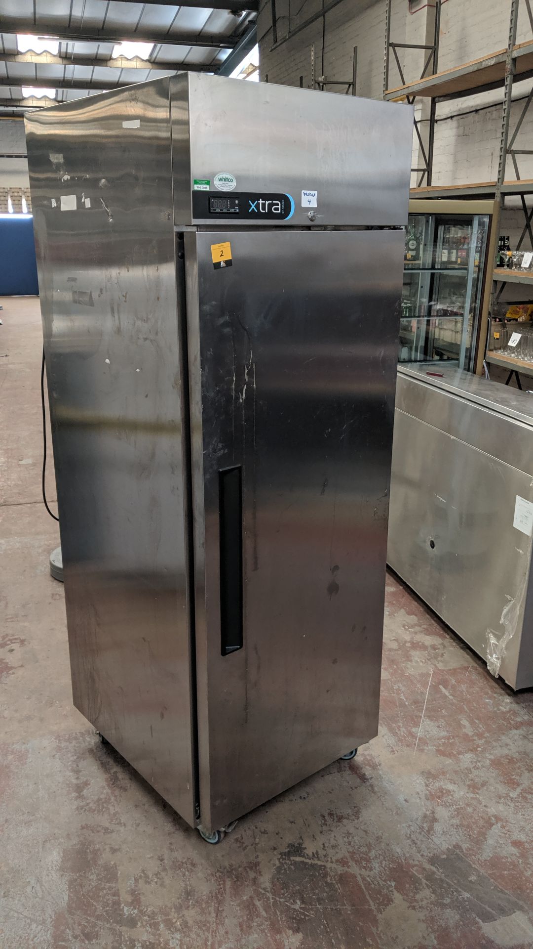 Foster Xtra stainless steel upright single door fridge model XR600H ...