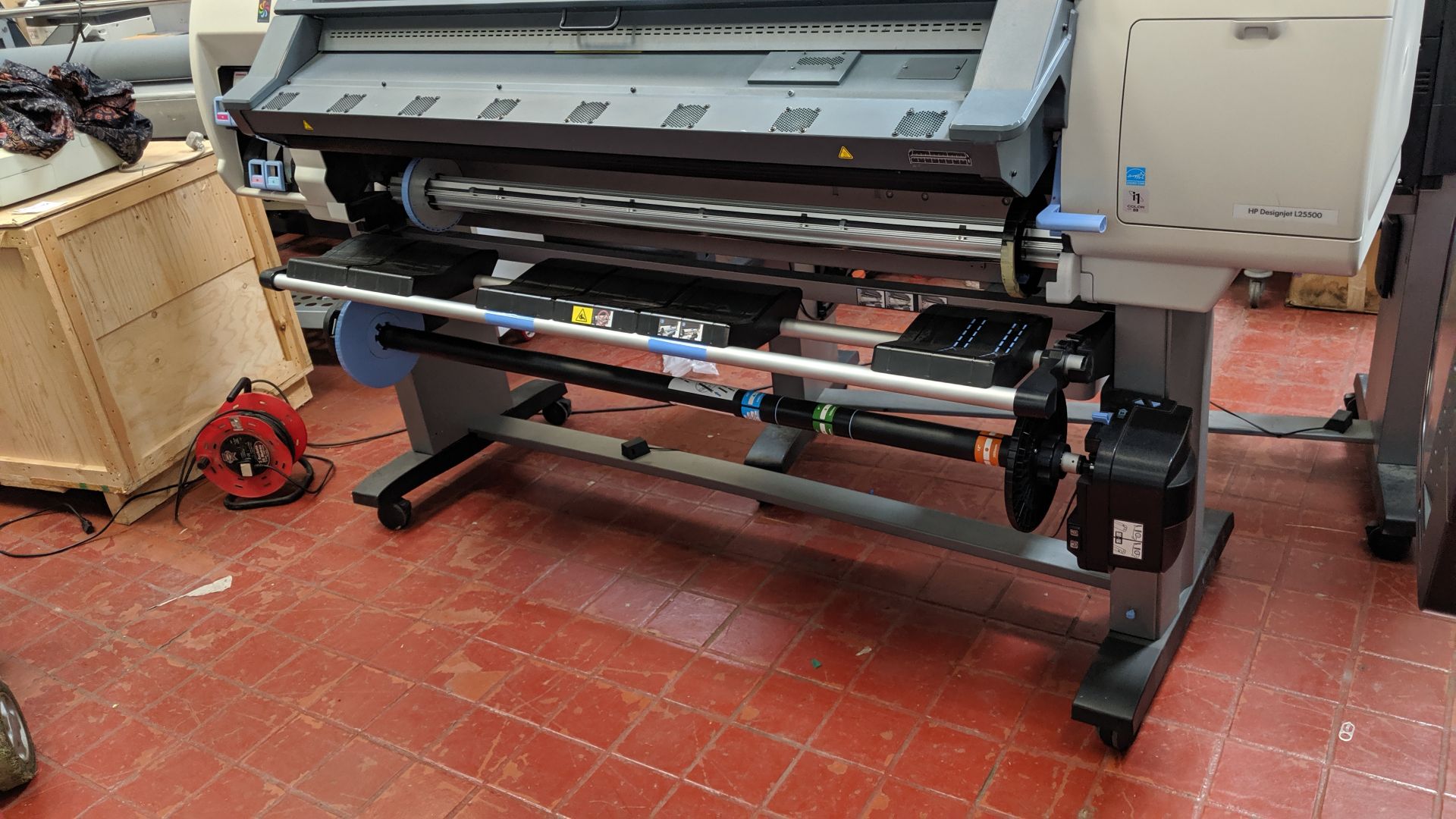 HP DesignJet L25500 wide format latex printer, 60" capacity, product no ...