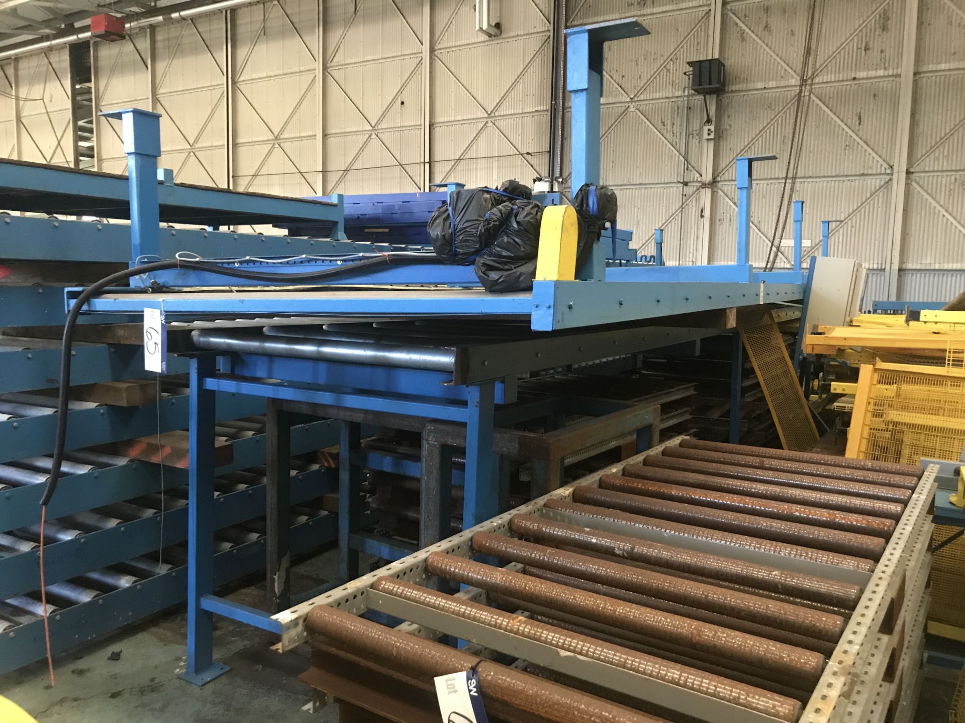 Two Powered Conveyors, up to 1.8m wide x up to 7.8m long