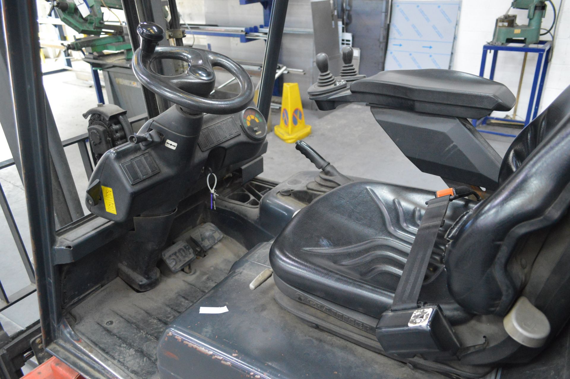 Lansing Linde E20P-02 2000kg cap. BATTERY ELECTRIC FORK LIFT TRUCK ...