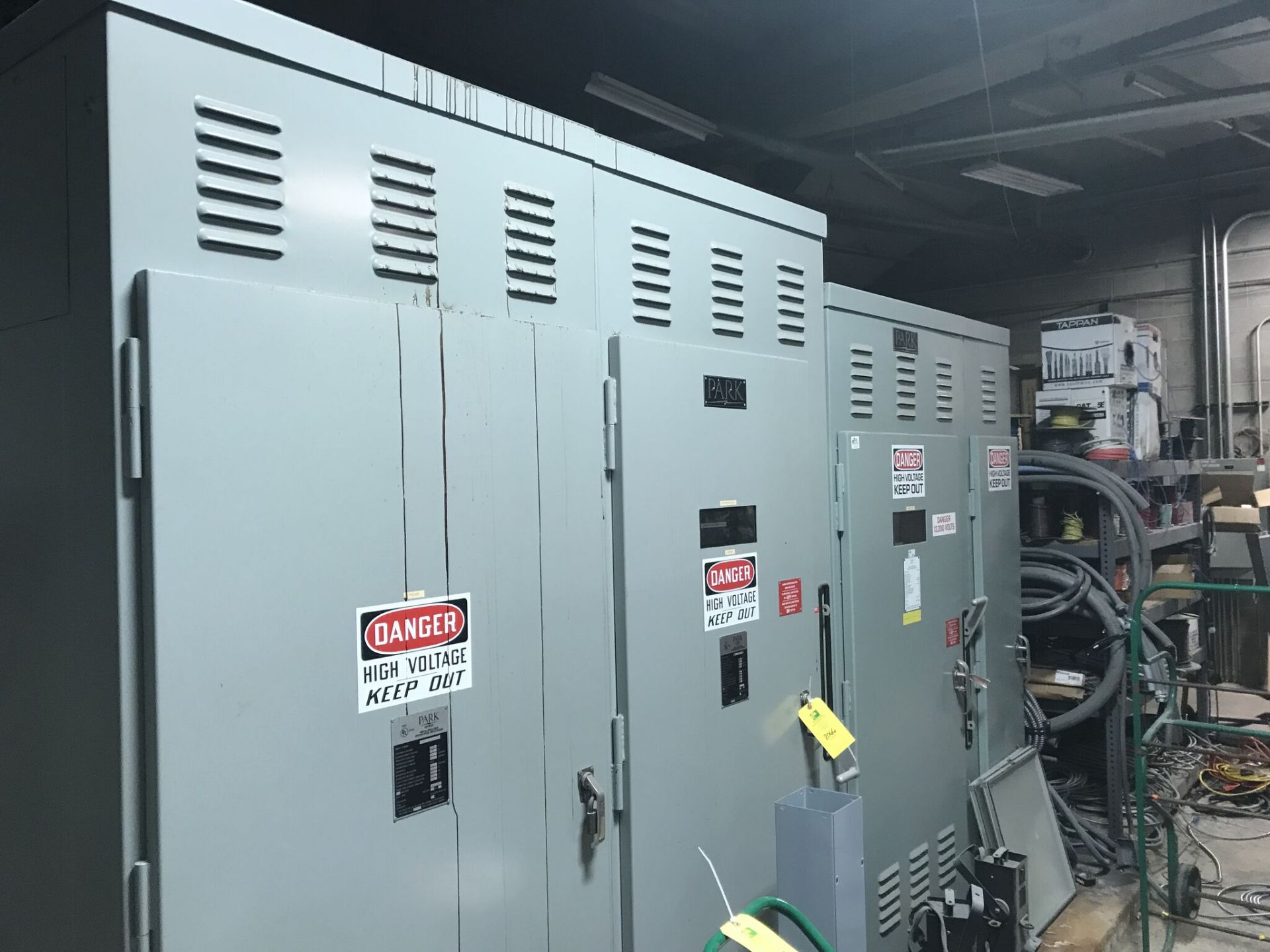 Park Metal Enclosed Interrupter Switchgear, Model #PM315-15-95 Located ...
