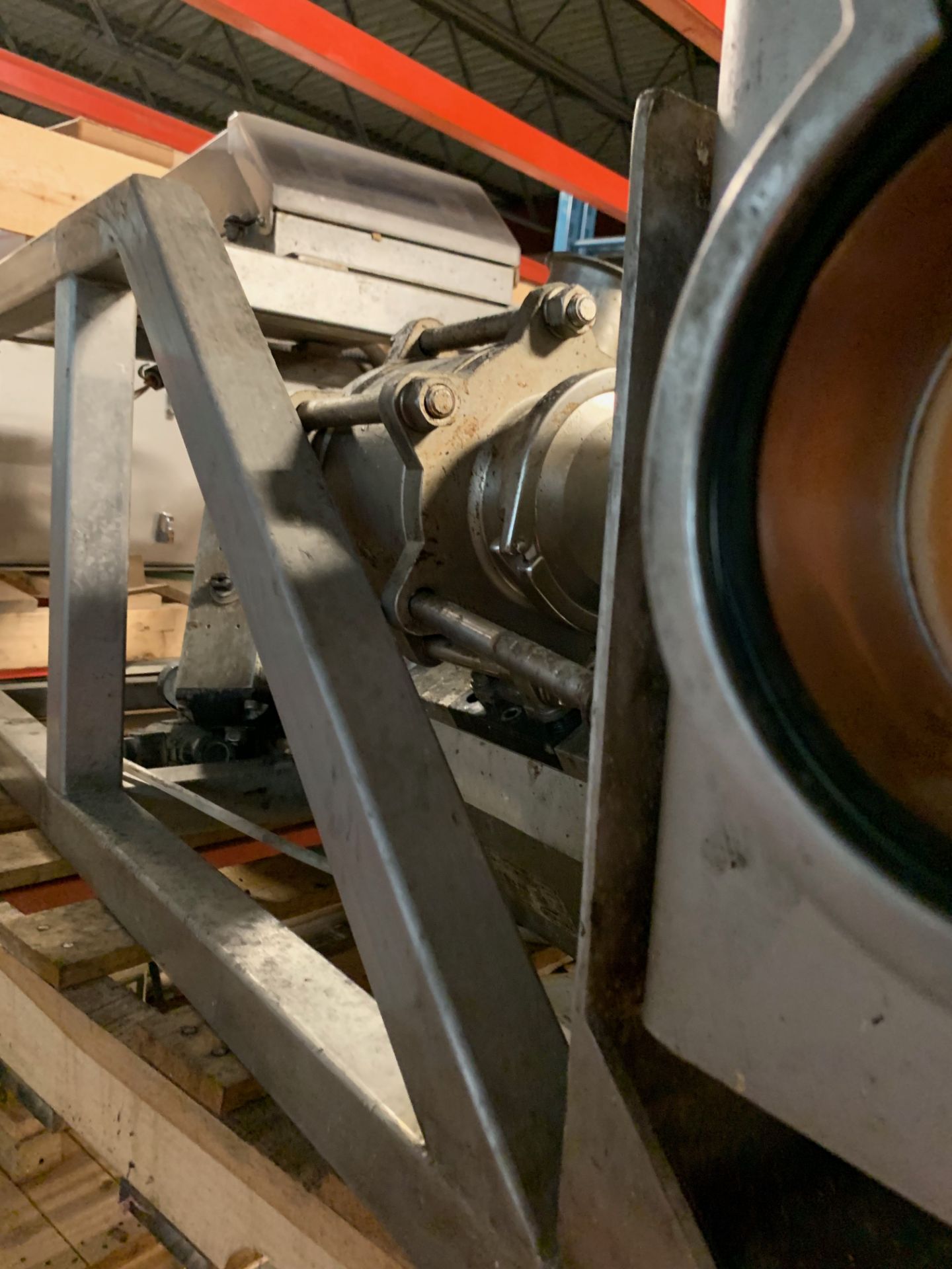 Inline IQ2 4" Flow Through Metal Detector on Stand with Control Valves ...
