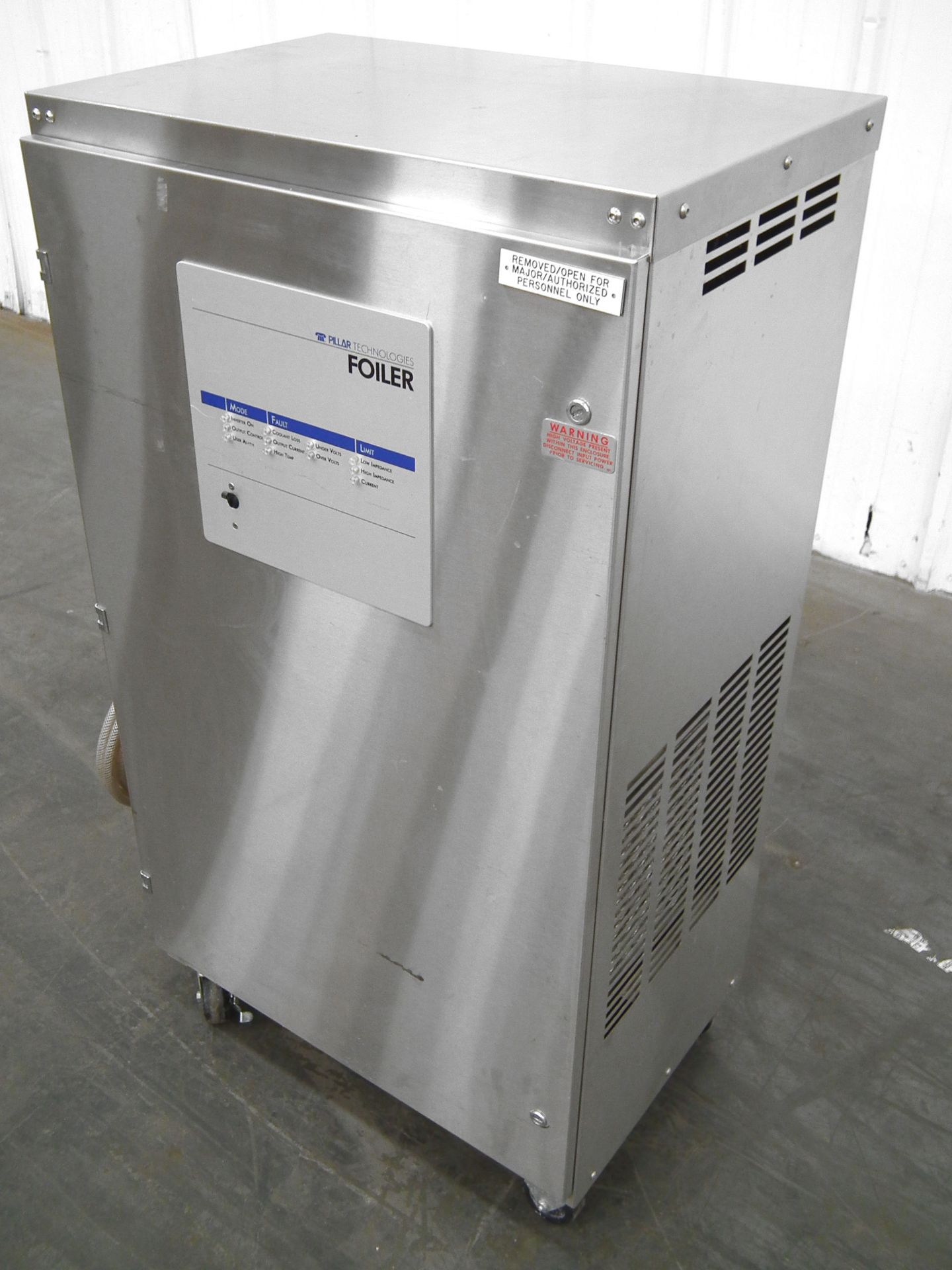 Manufacturer: Pillar Technologies Serial: 60695-1Model: Foiler 2210 ...