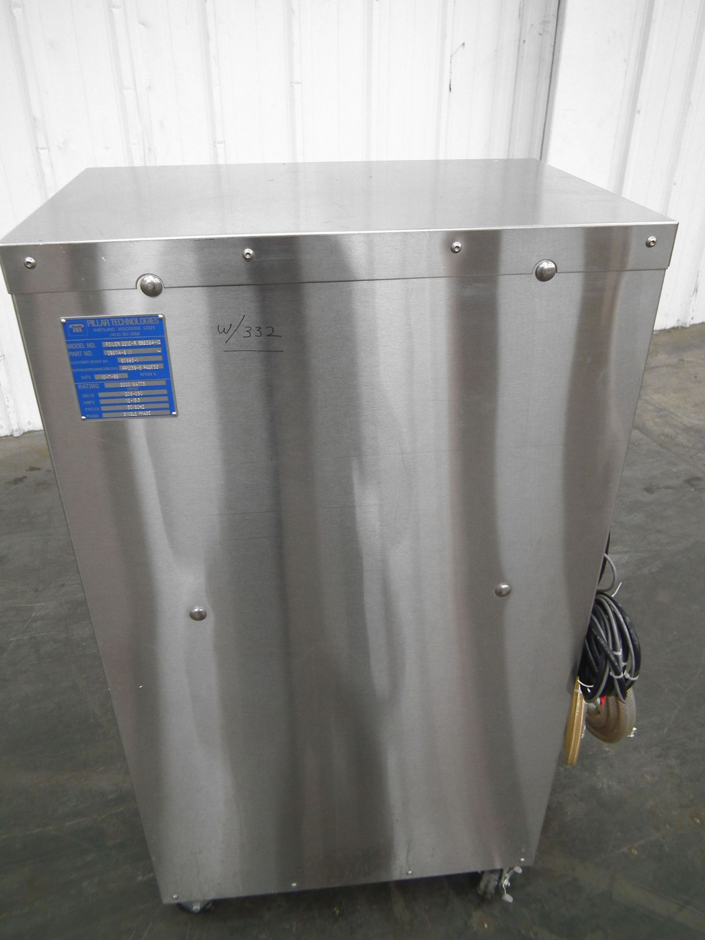 Manufacturer: Pillar Technologies Serial: 60695-1Model: Foiler 2210 ...