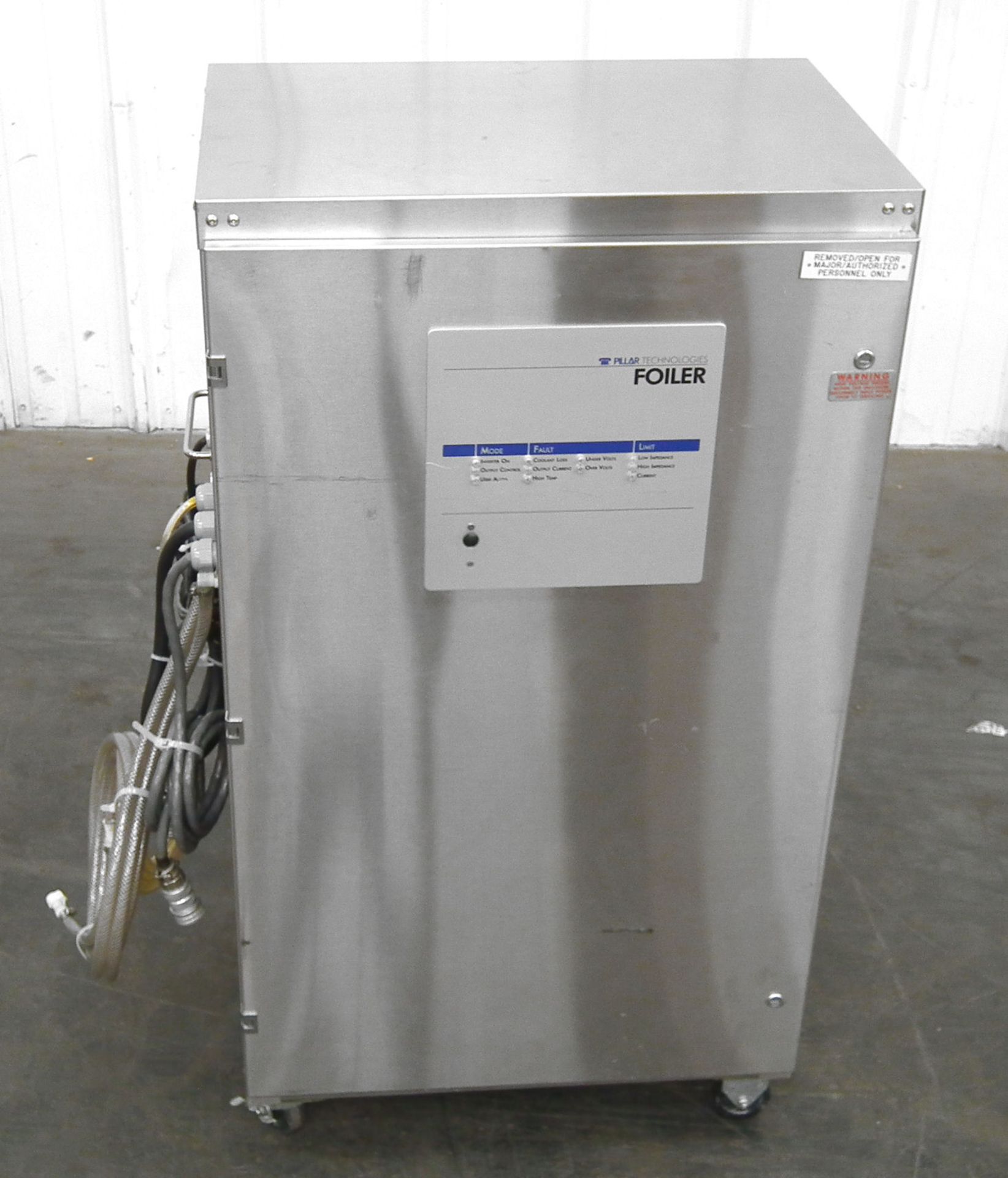 Manufacturer: Pillar Technologies Serial: 60695-1Model: Foiler 2210 ...