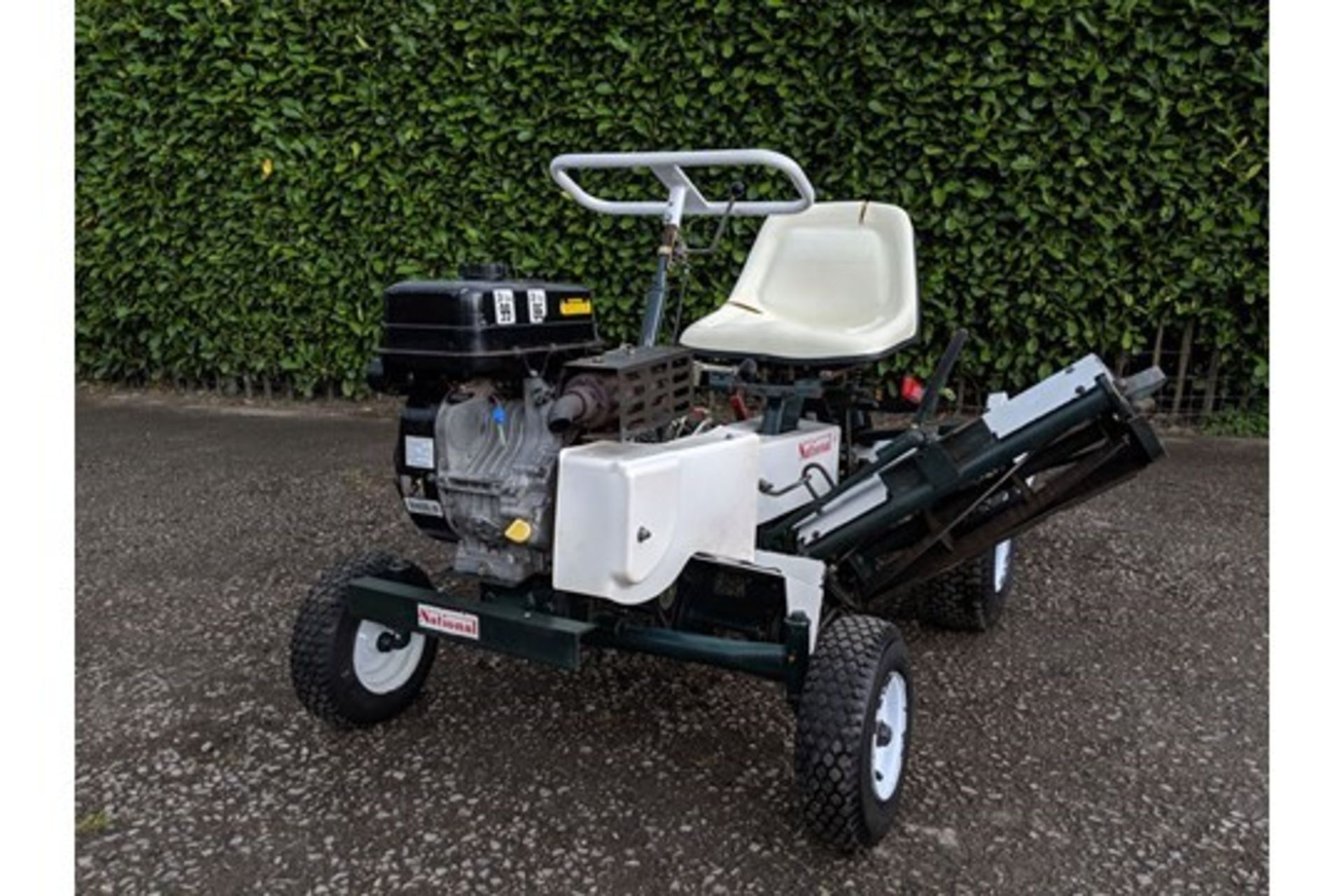 Allen National 68 Triple Ride On Cylinder Mower Width Of Cut 173cm ...