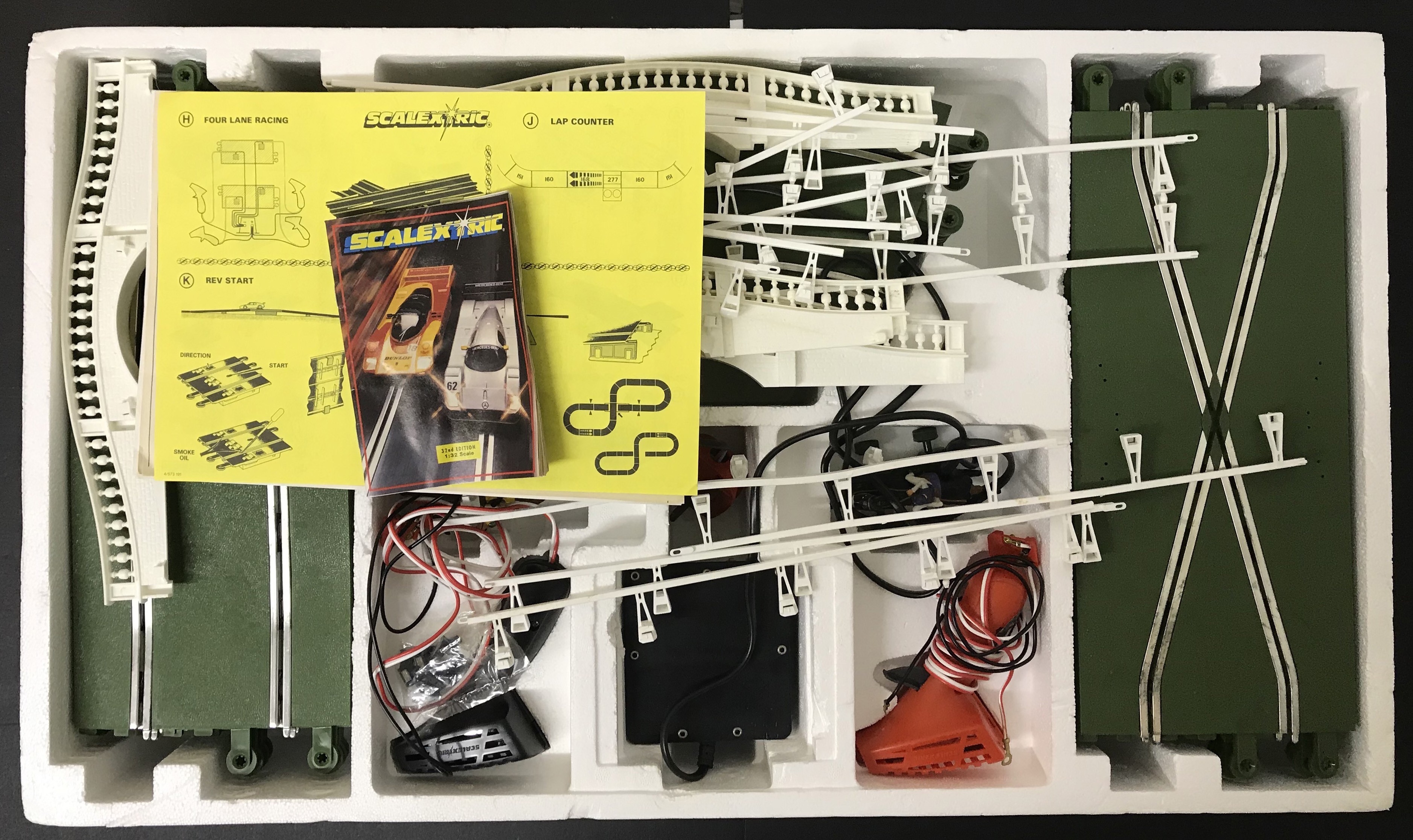 SCALEXTRIC GAME ELECTRIC SLOT RACING SET - ASCOT