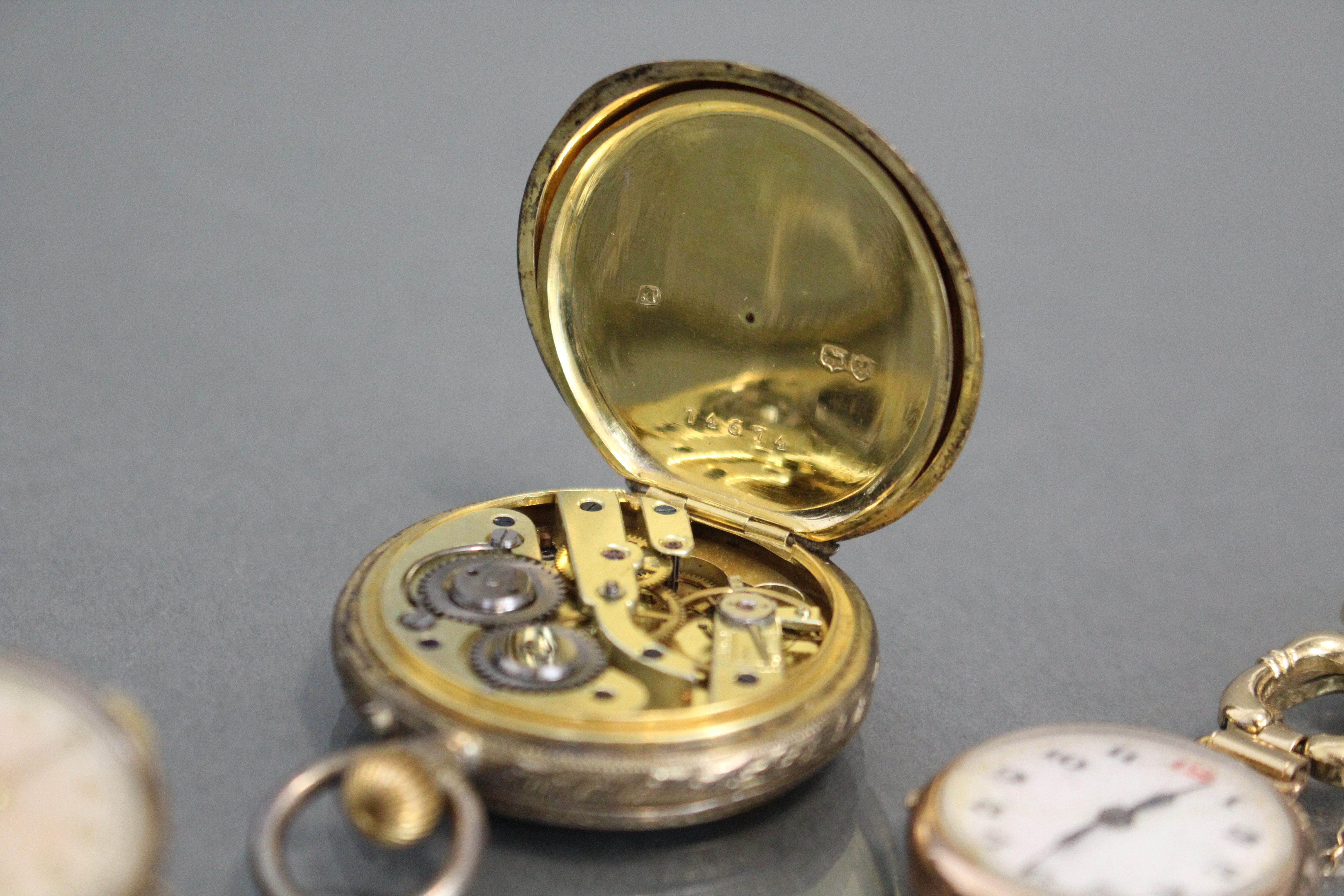 A Talis Watch Co. ladies’ wristwatch in 9ct. gold case, London import ...