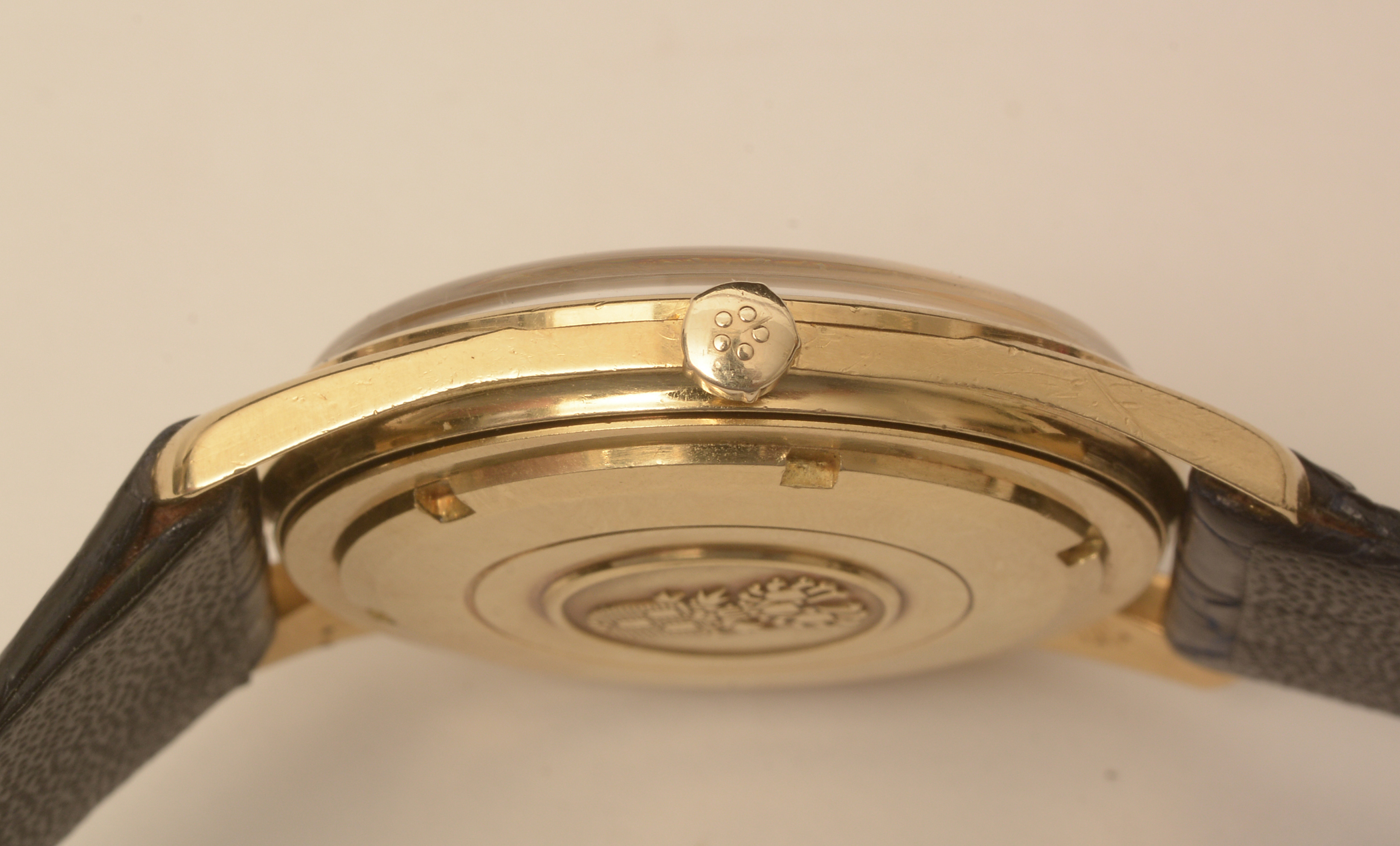 A 1960s 18ct gold gentleman's Eterna-Matic Centenaire automatic ...