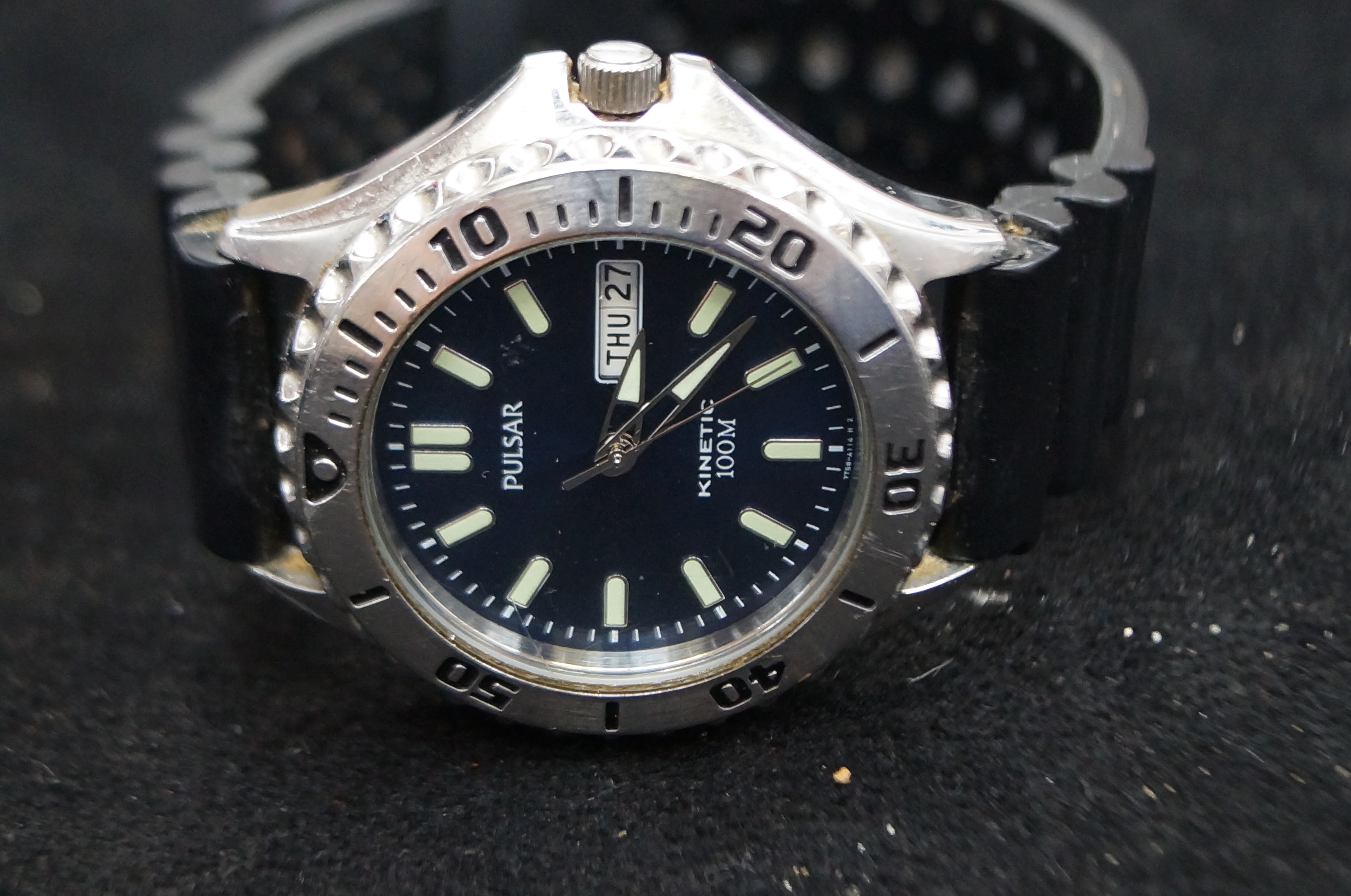 Pulsar Kinetic Divers Watch