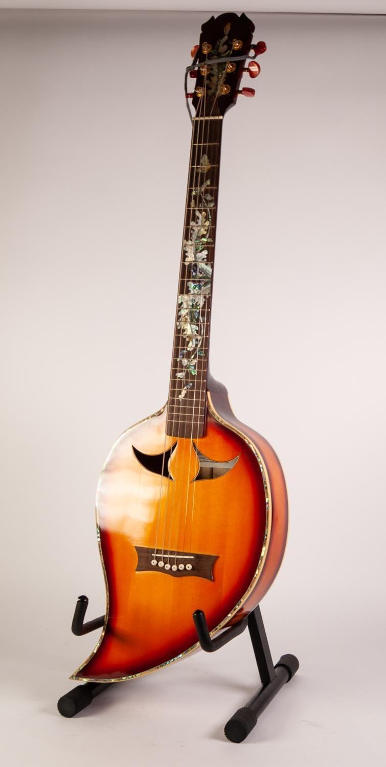 ANTONIOTSAI MODERN SIX STRING SCROLL TOP TYPE MANDOLIN, in classic ...
