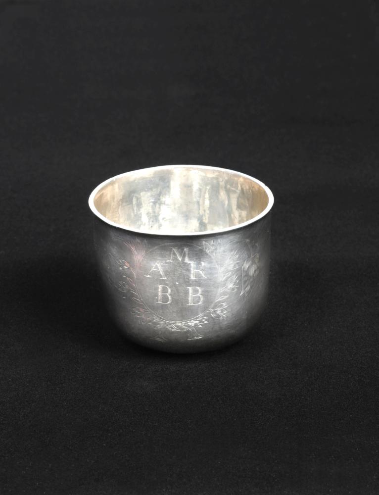 Banff - An extremely rare Charles II silver tumbler cup, by Wm Scott ...