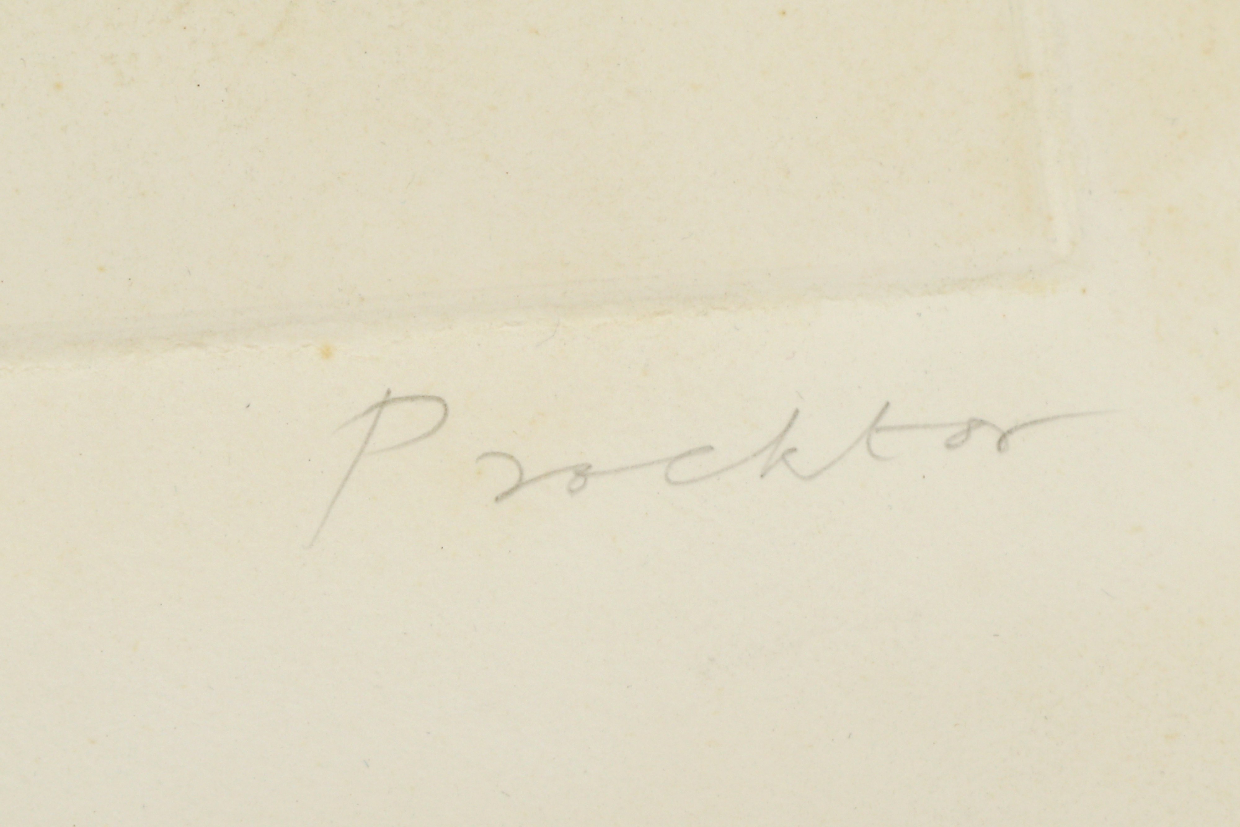 PATRICK PROCKTOR, R.A. (1936 - 2003) Boy with carnation Signed Procktor ...