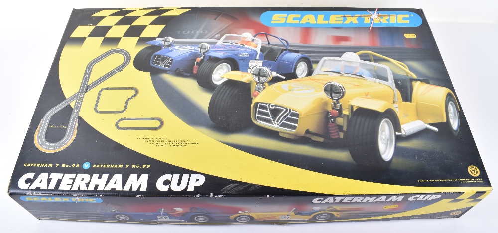 Three Boxed Scalextric Sets, TVR high Speed Challenge, C1051 Volkswagen ...
