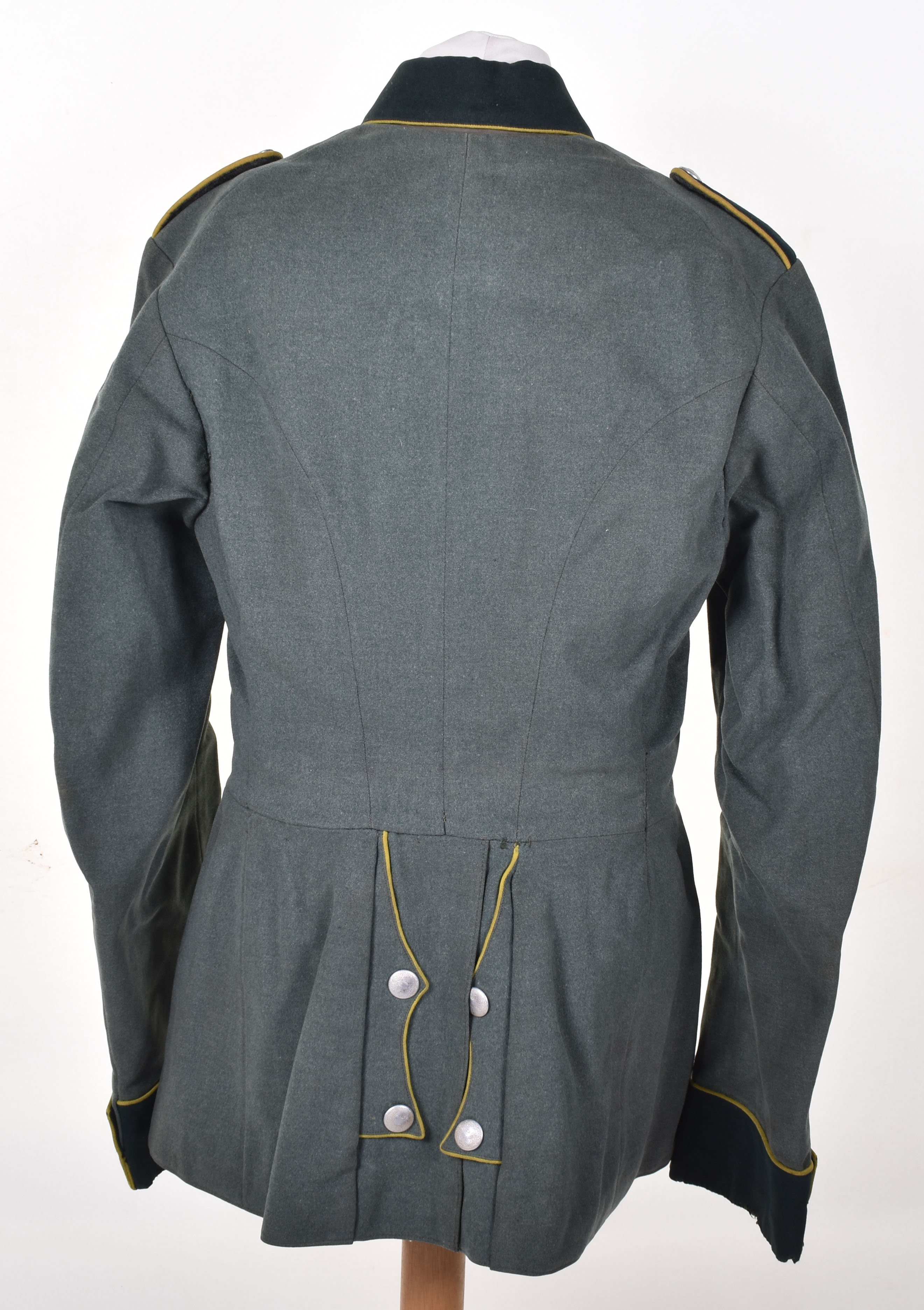 WW2 German Signals Section Enlisted Ranks Parade Tunic, fine used ...