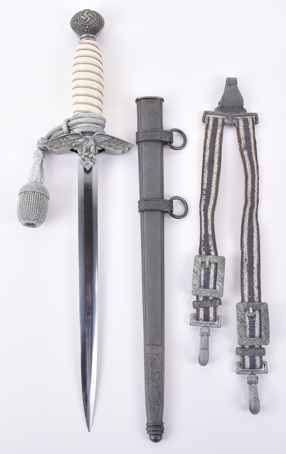 Gunther Rall – Luftwaffe 2nd Model Officers Dress Dagger by F W Holler ...