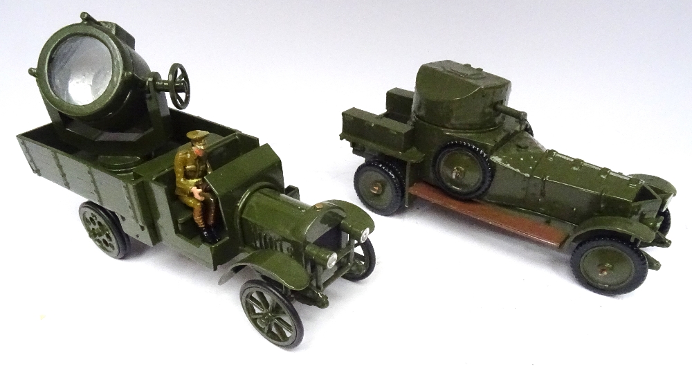 Toy Army Workshop Rolls Royce Armoured Car in original plain corrugated ...