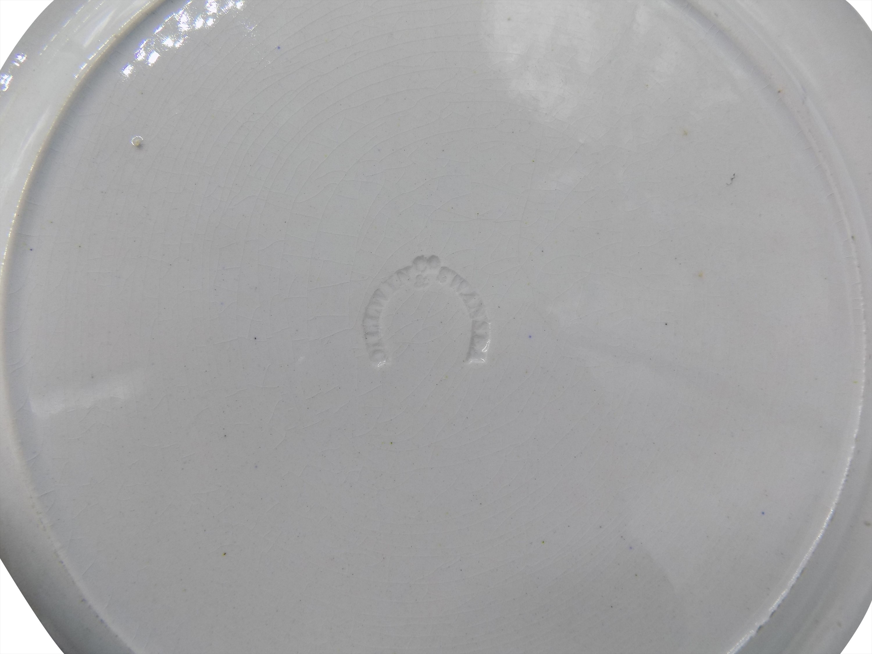 A Cambrian Pottery Swansea dinner plate, circa 1820 , transfer printed ...