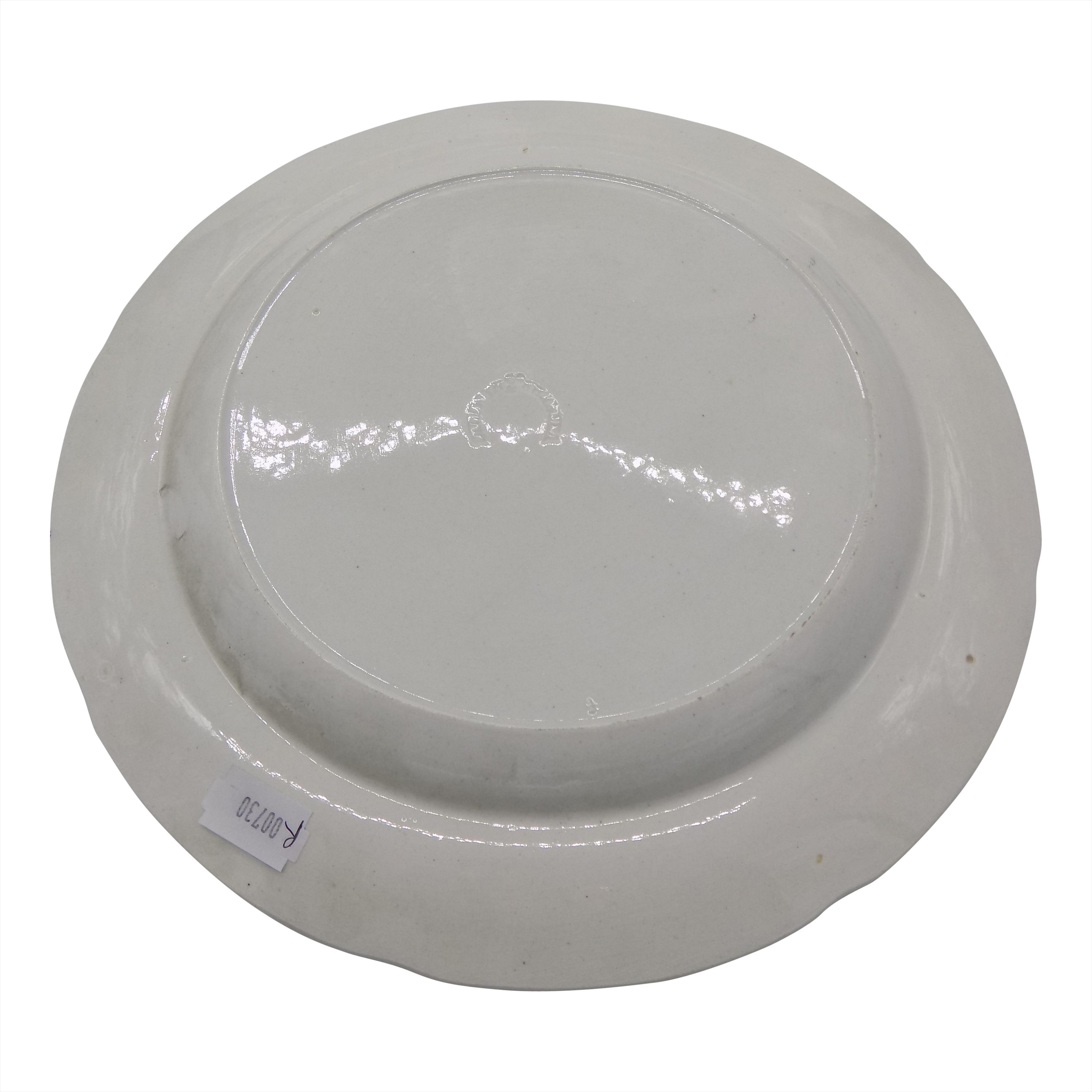 A Cambrian Pottery Swansea dinner plate, circa 1820 , transfer printed ...