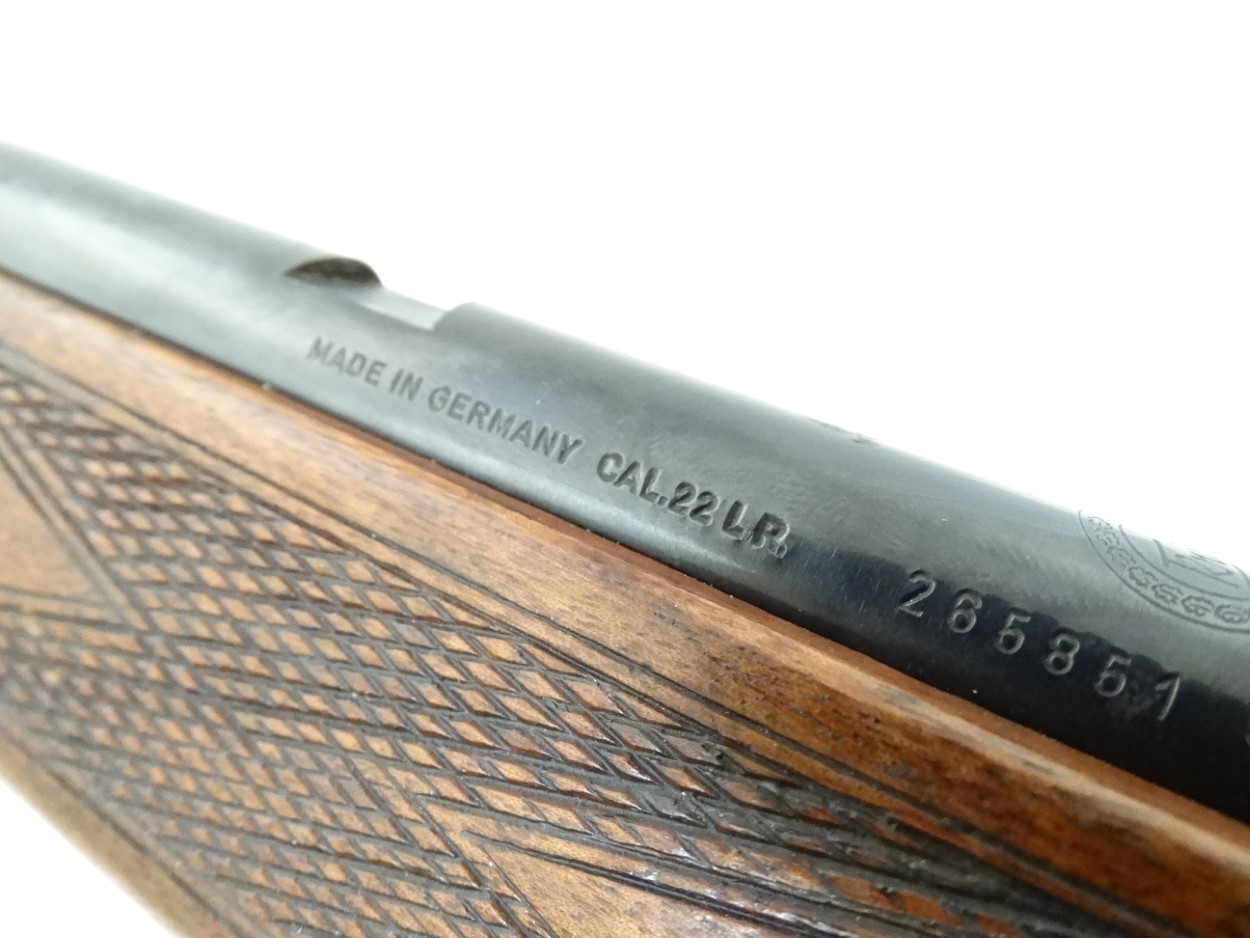 Rimfire Rifle : A .22LR Semiautomatic rifle by Krico , 22 3/8" barrel ...