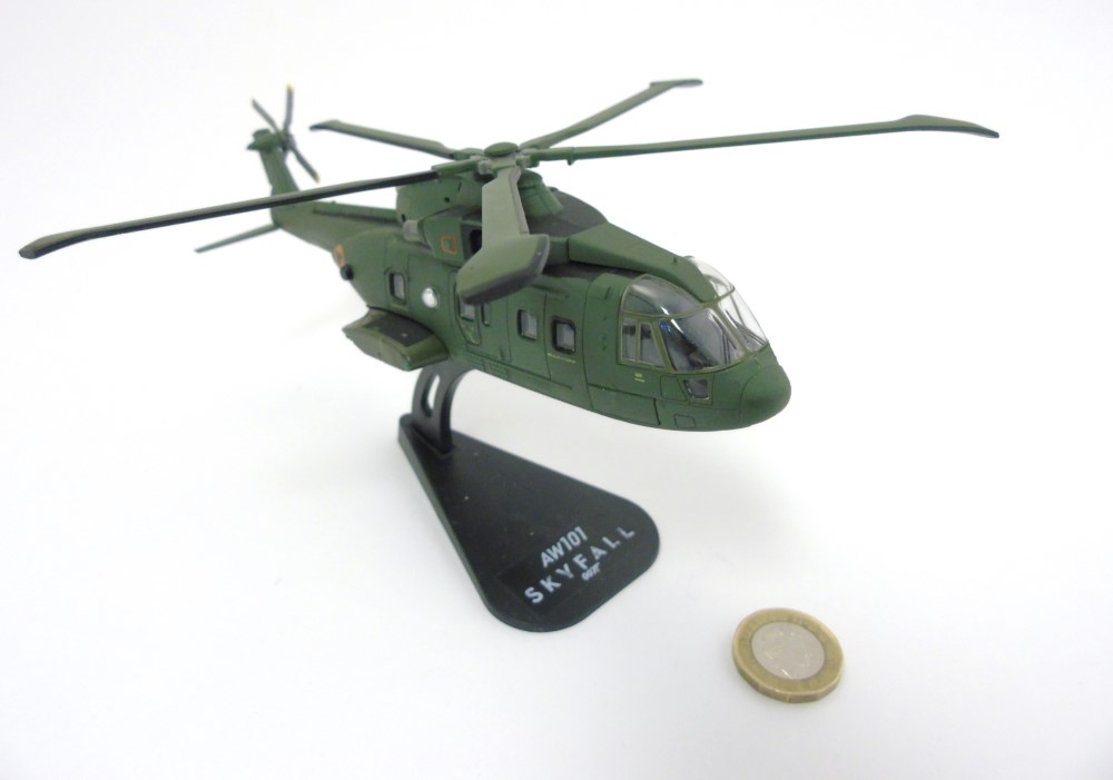 An Italeri 1:100 scale die cast model of the James Bond SkyFall ...